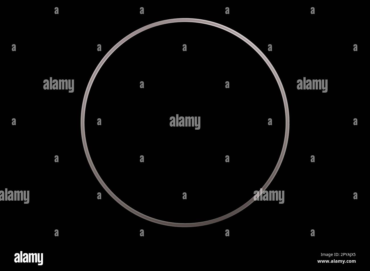 Elegant silver circle round hi-res stock photography and images - Alamy