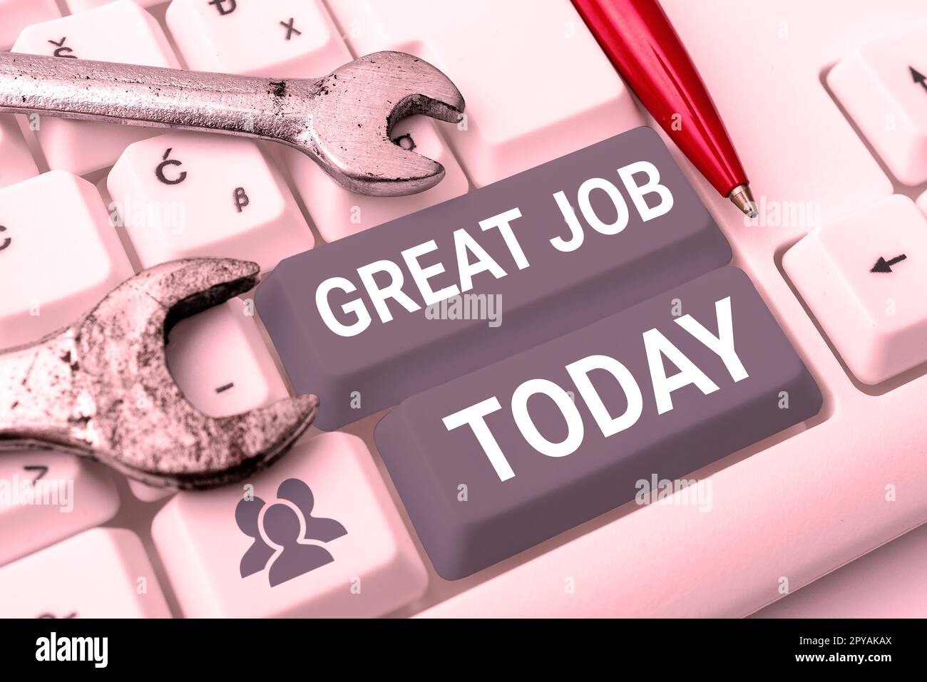 Conceptual display Great Job Today. Internet Concept used praising someone for something they ...