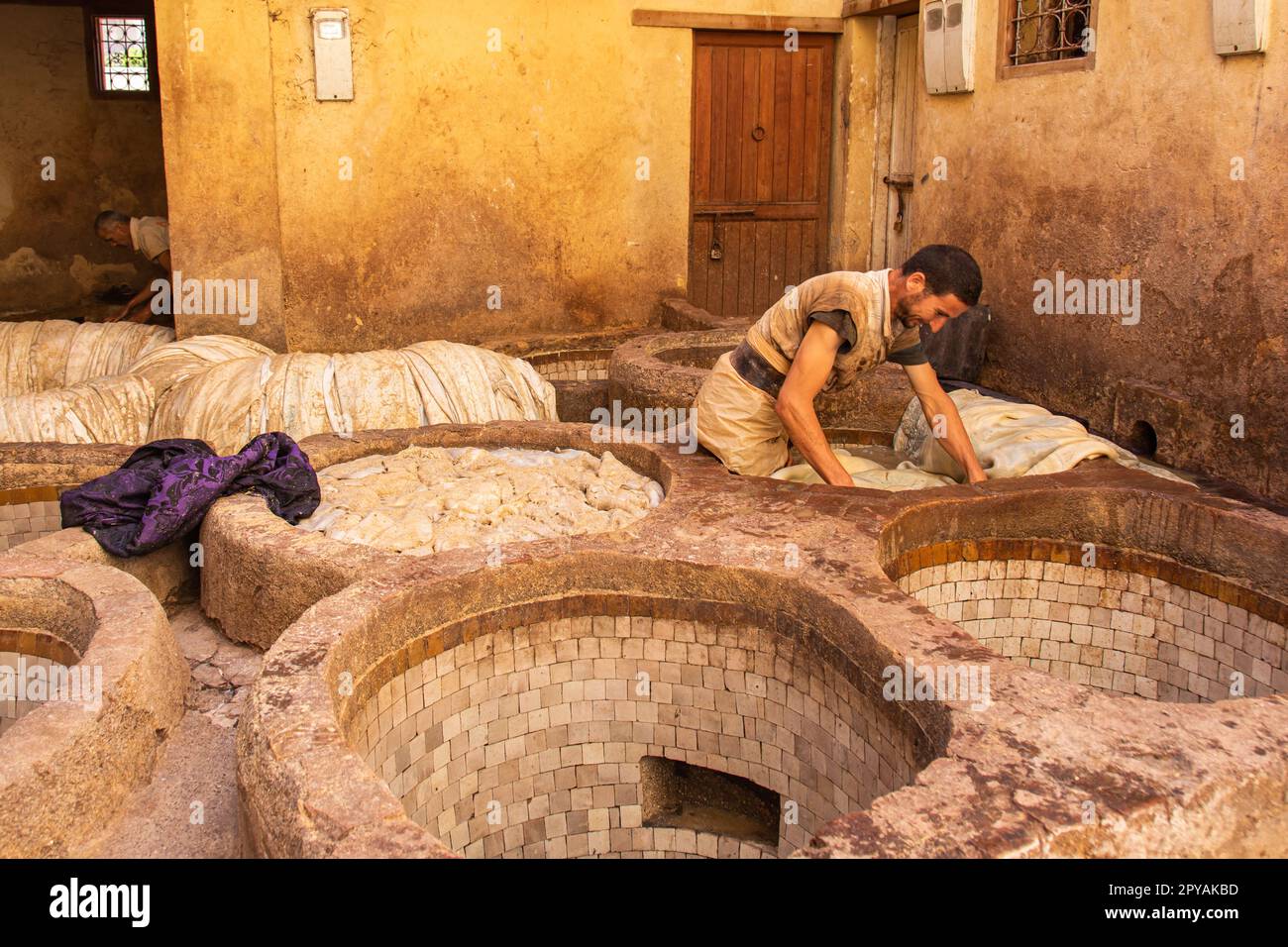 Fez, Morocco 2022: unique portrait of labour men of the old famous ...