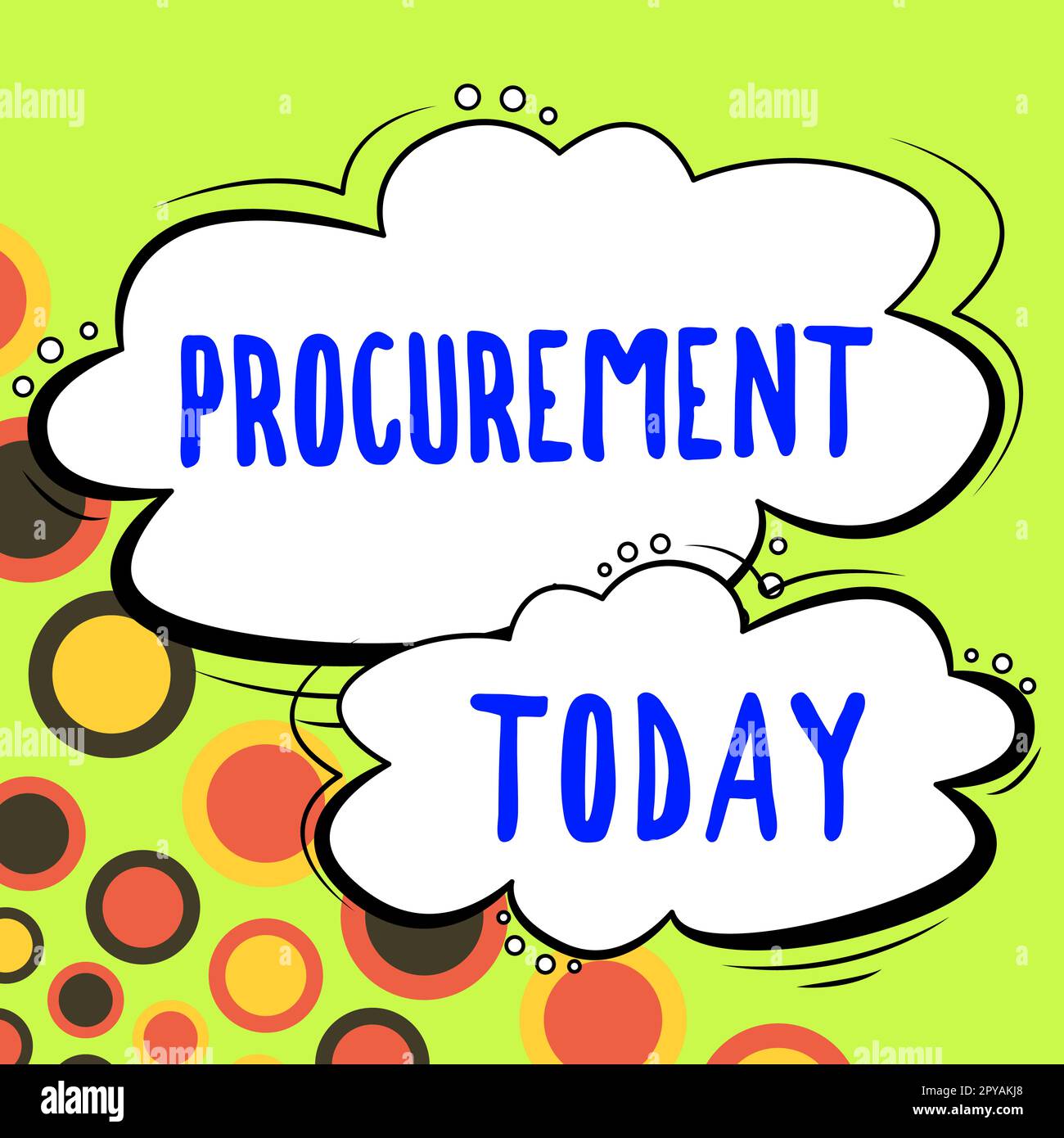 Writing displaying text Procurement. Internet Concept Procuring ...
