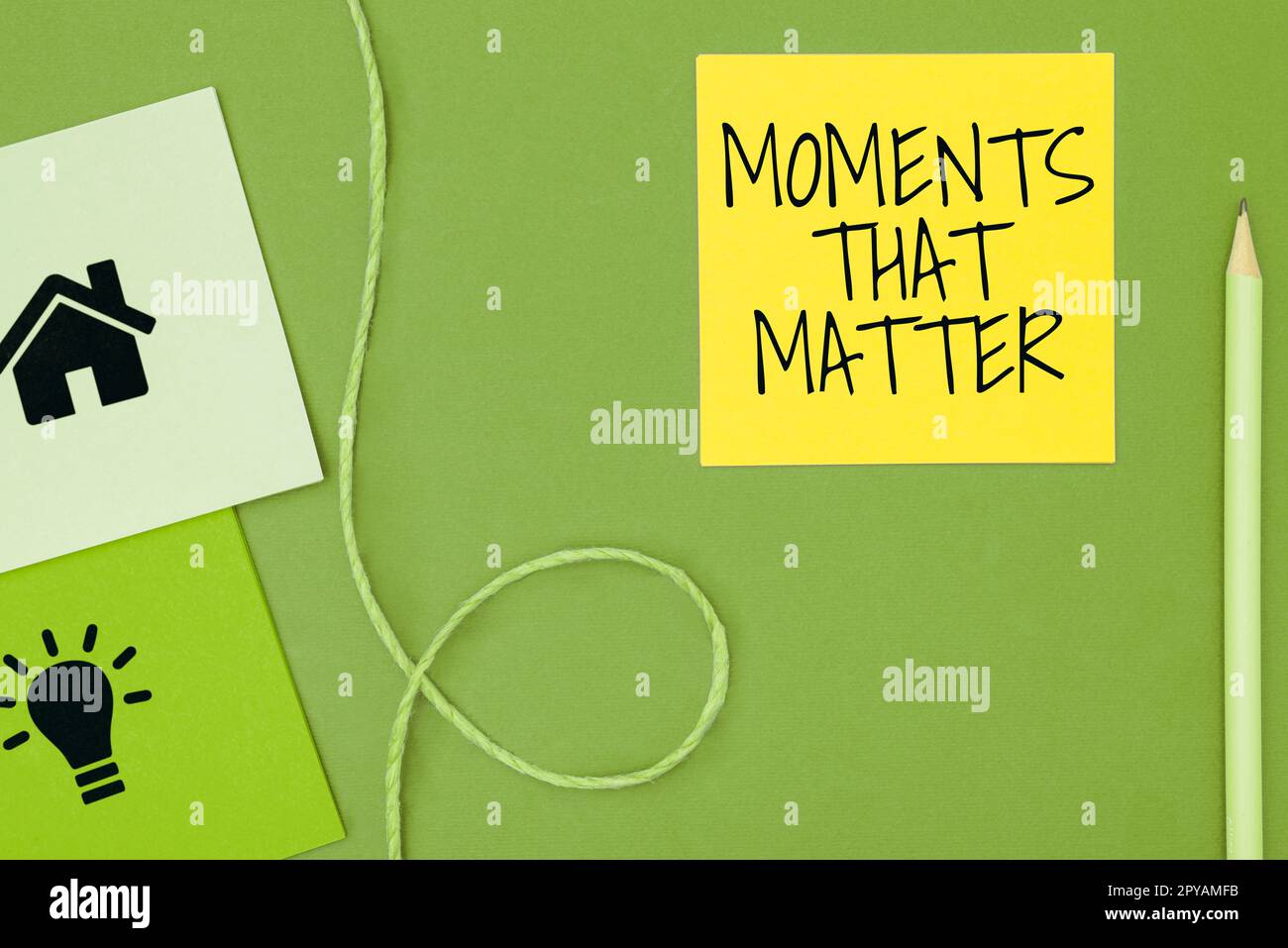 Text caption presenting Moments That Matter. Concept meaning Meaningful ...