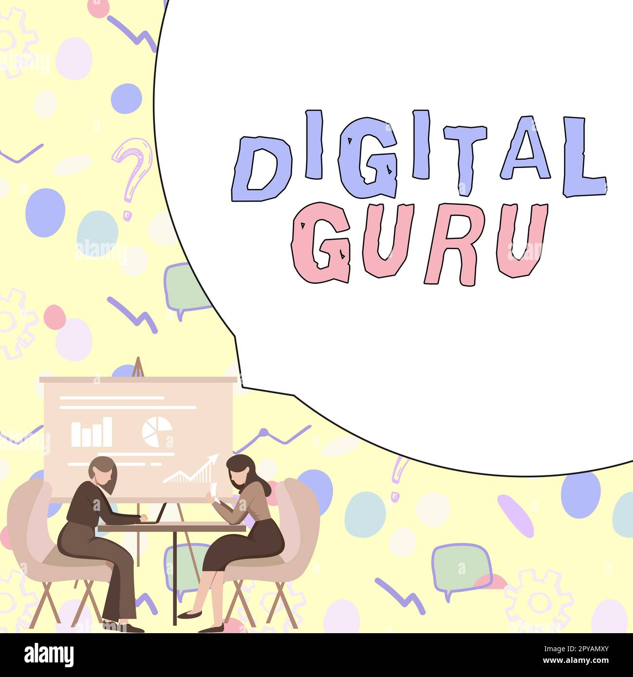 Inspiration showing sign Digital Guru. Business concept teacher and ...