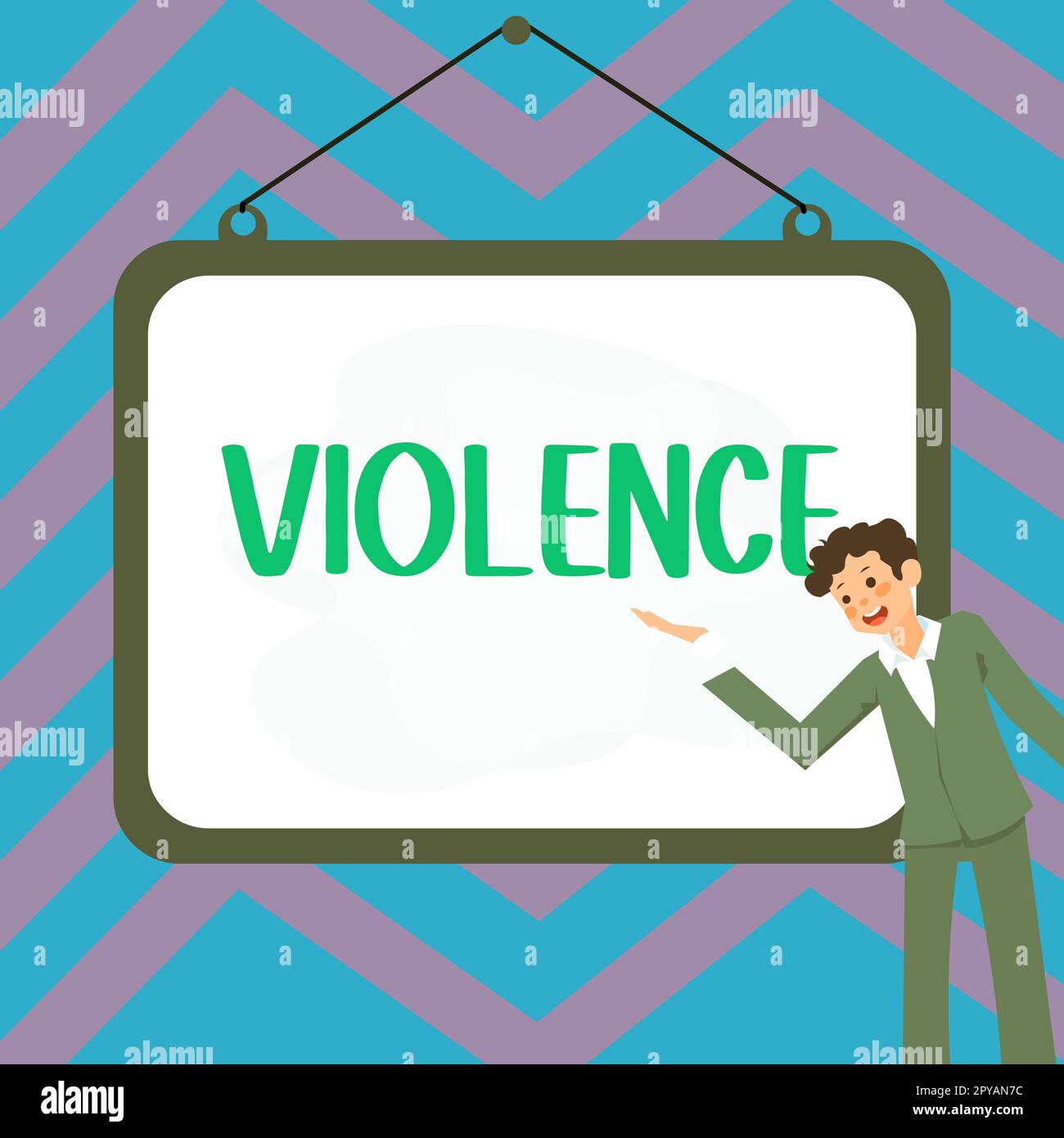Inspiration showing sign Violence. Word Written on the use of physical ...