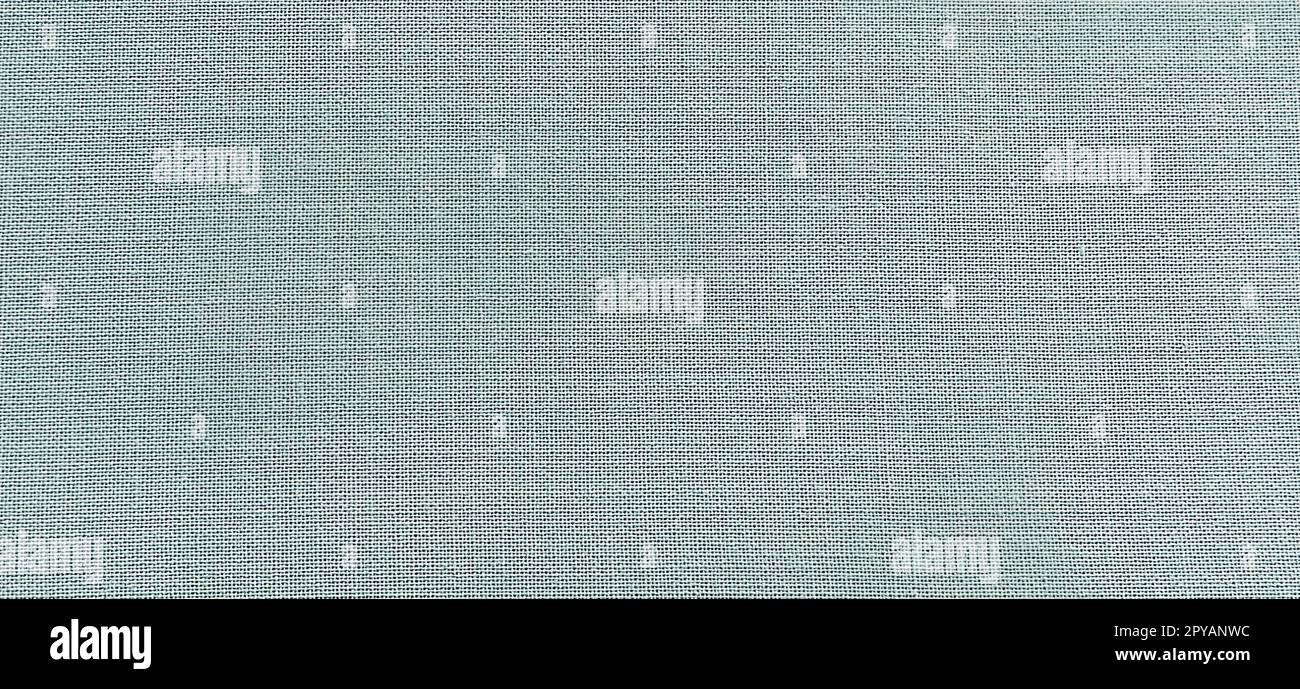 blue-green background of intertwined threads and rows. Banner. Fabric ...