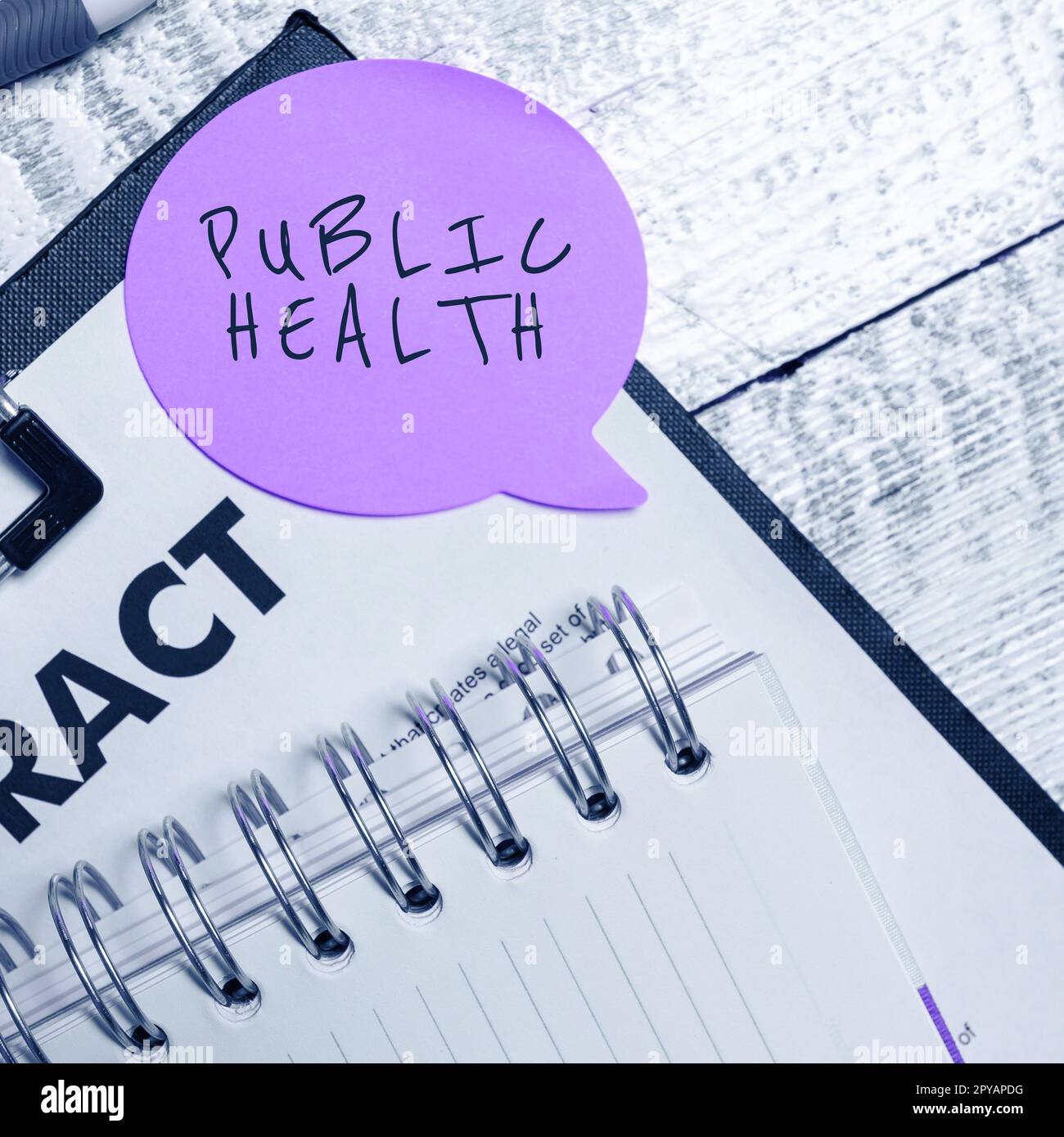 Conceptual caption Public Health. Business idea Promoting healthy ...