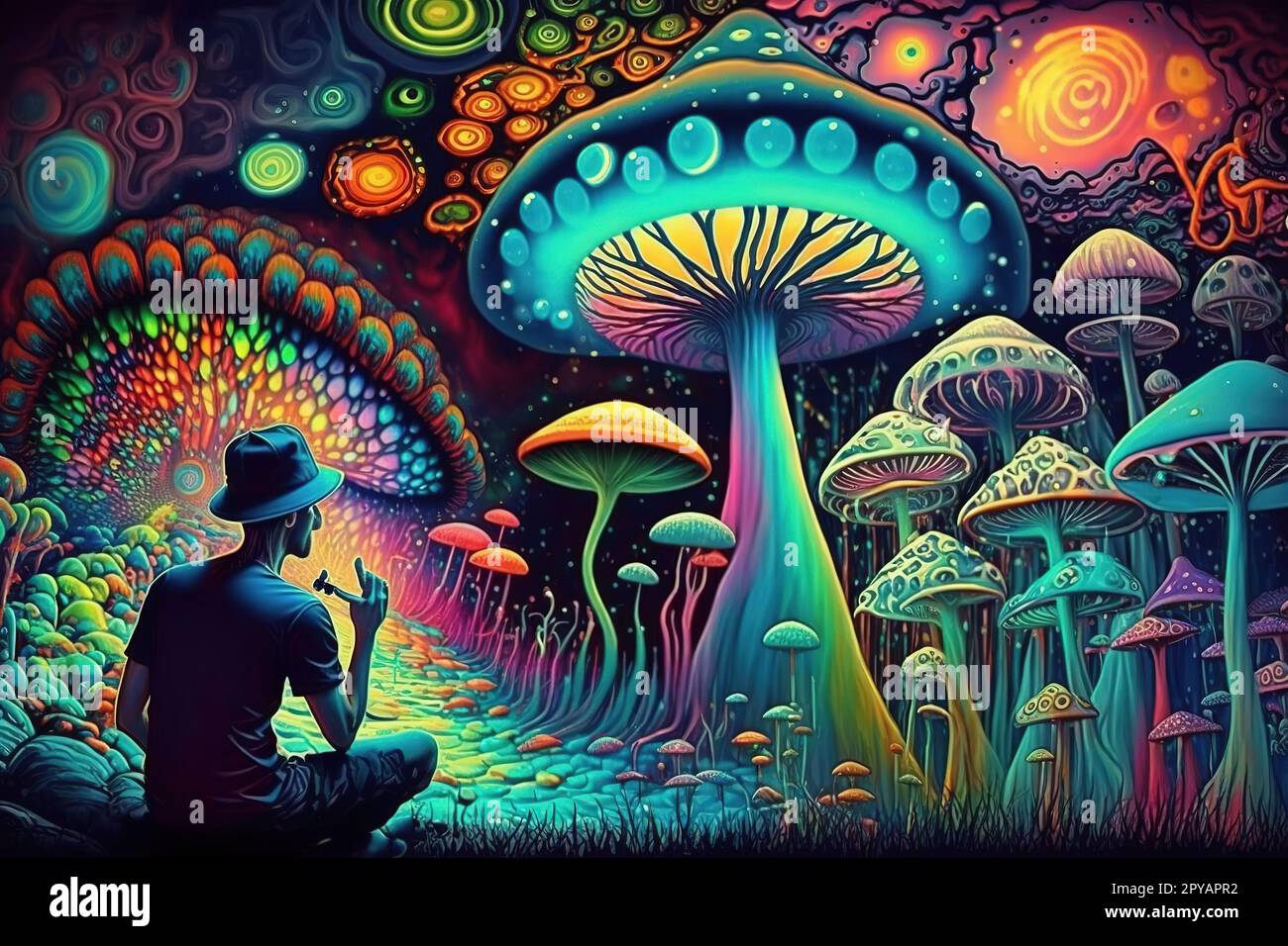 Psychedelics mushrooms hi-res stock photography and images - Alamy