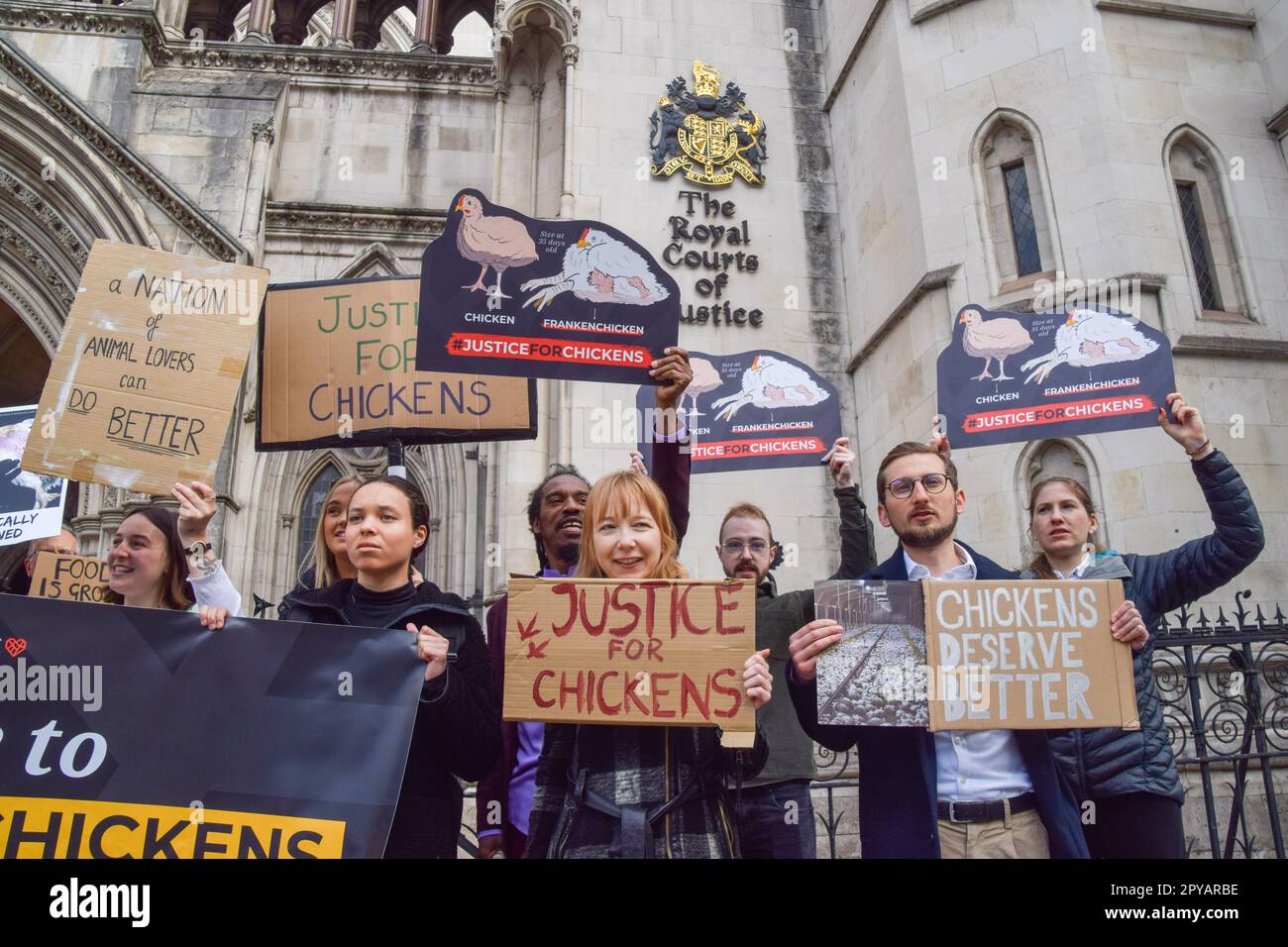 Justice for chickens hi-res stock photography and images - Alamy