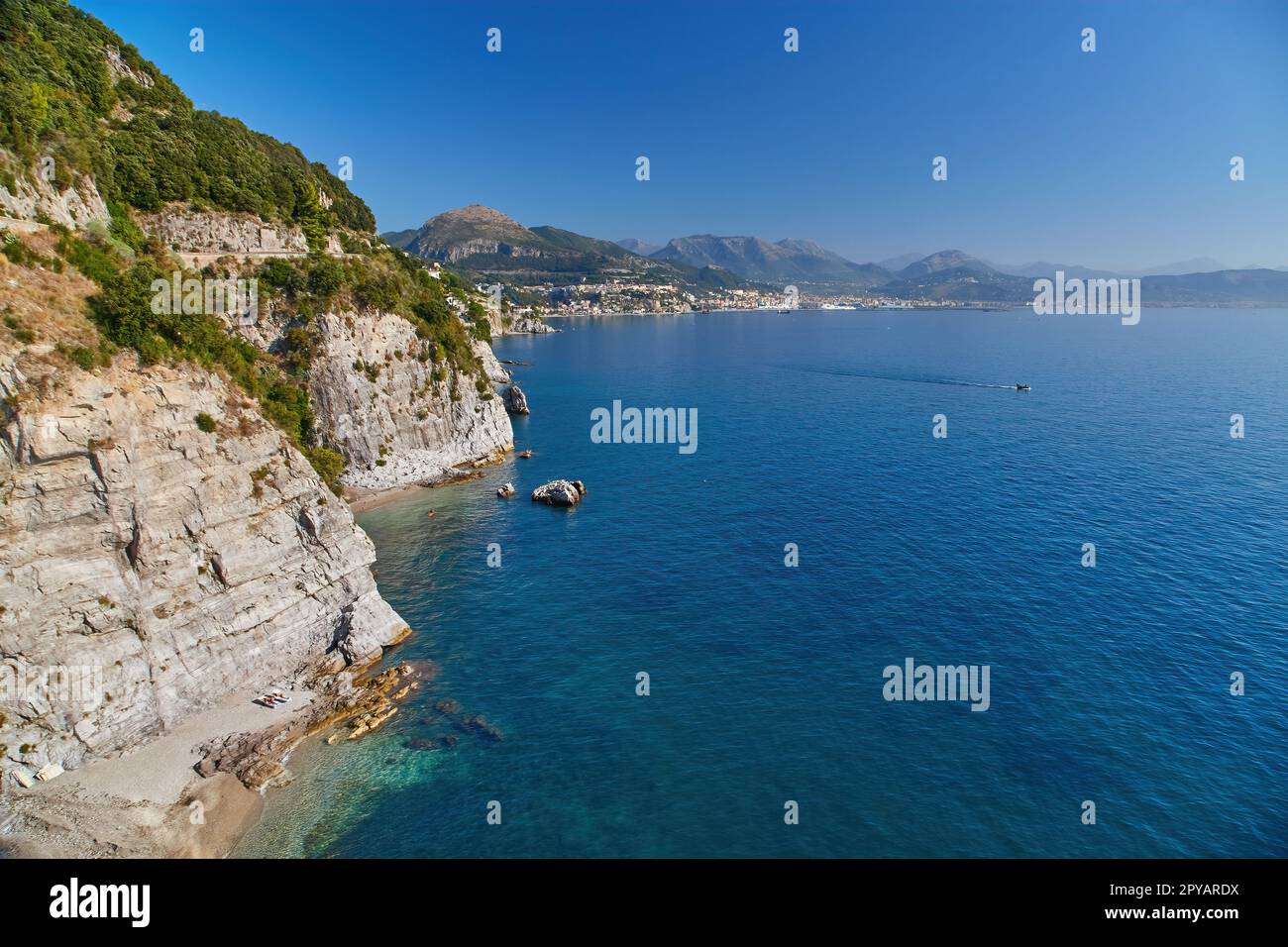 View waterfront port salerno in hi-res stock photography and images - Alamy