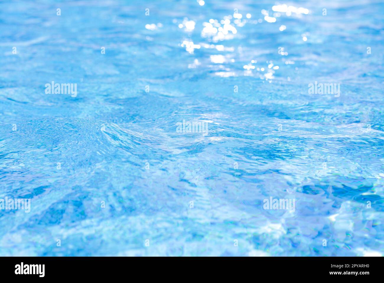 Rippled water in swimming pool as background Stock Photo - Alamy