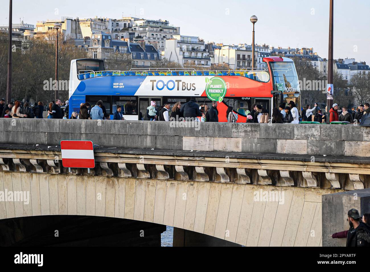 Illustration picture shows a Tootbus tourist coach (bus) from the ...