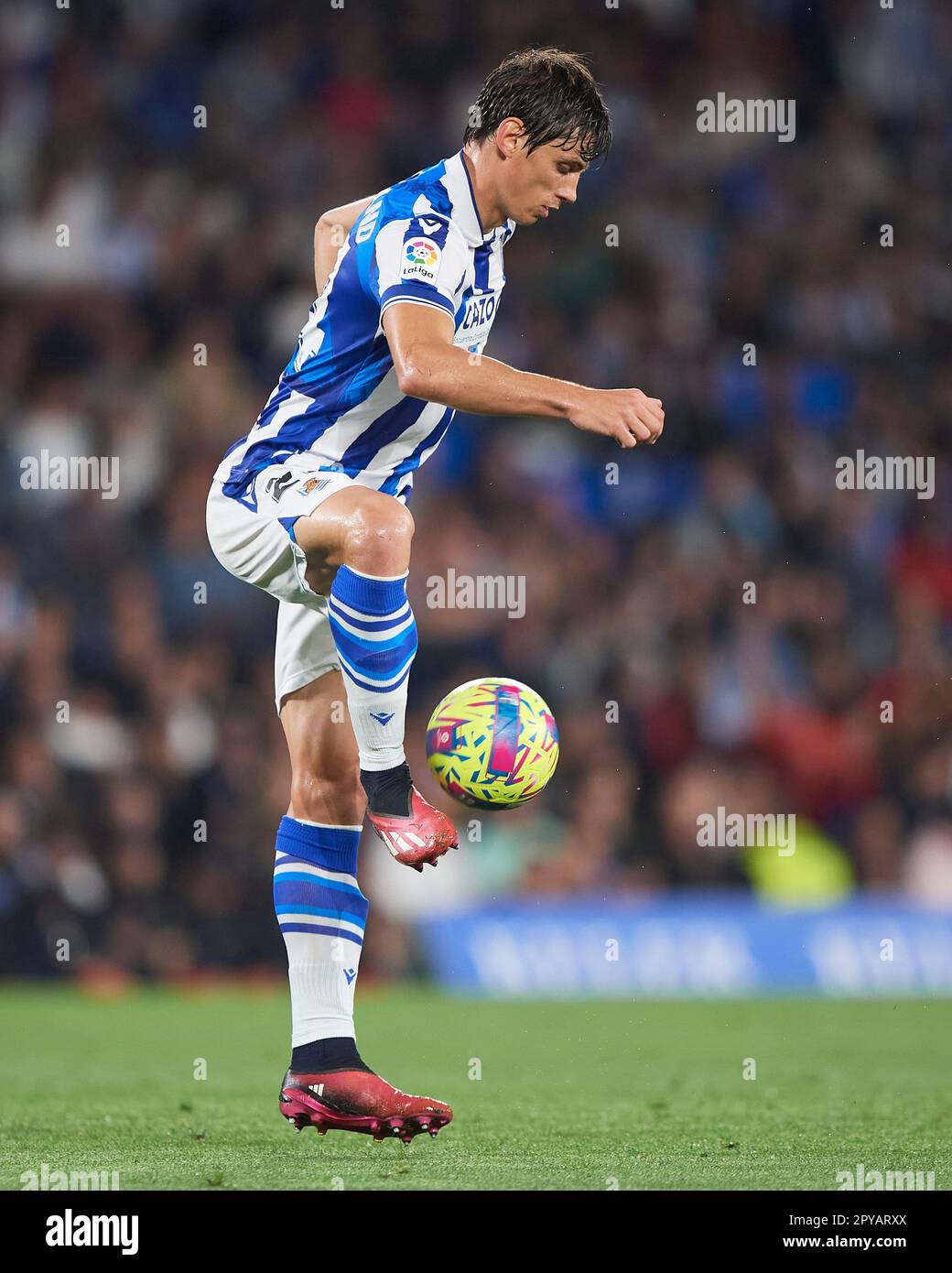 Robin le Normand of Real Sociedad during the La Liga match between Real ...