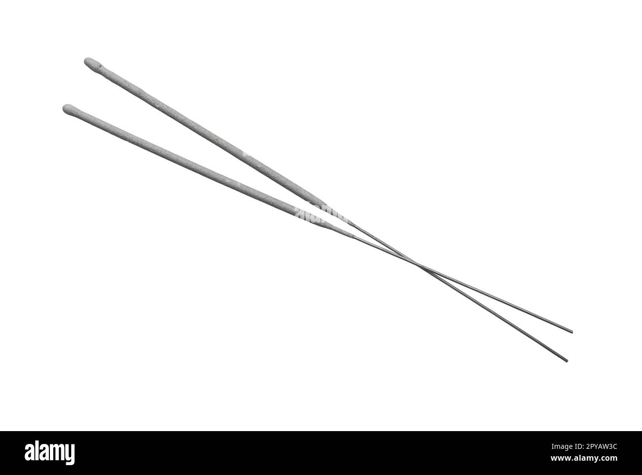 Two new sparkler sticks on white background Stock Photo - Alamy