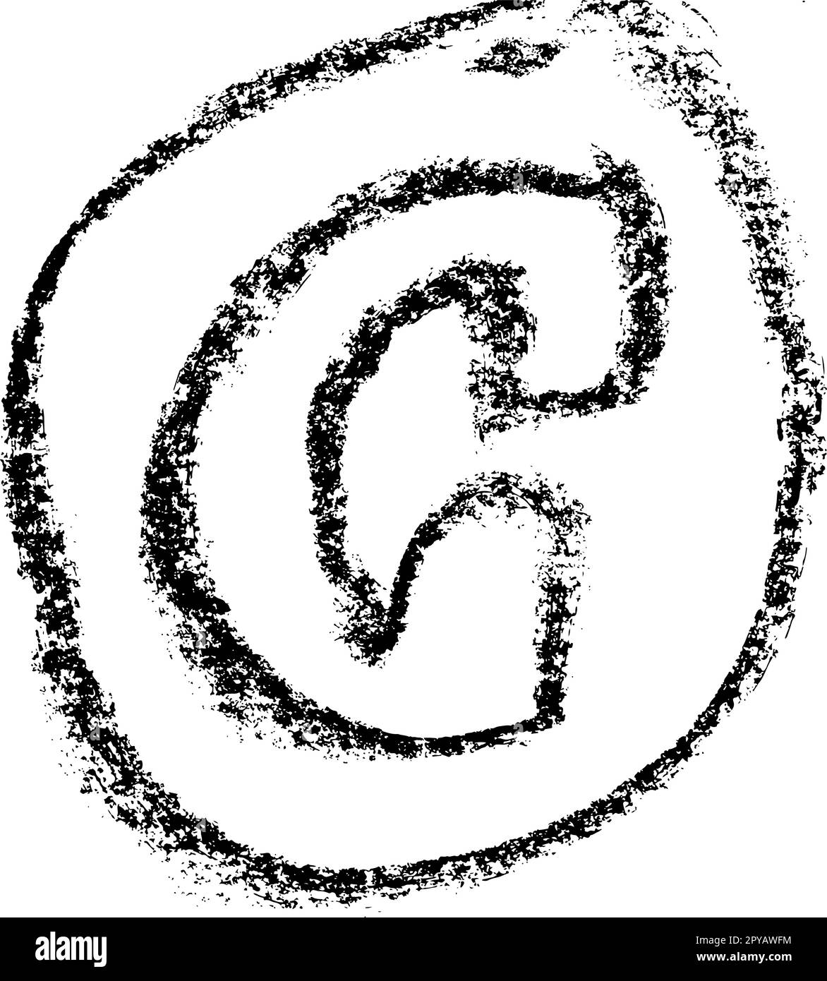 Chalk Textured Round Phone Icon Stock Vector Image & Art - Alamy