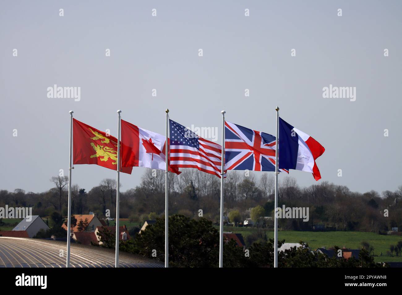 Historic place of the normandy landings hi-res stock photography and ...