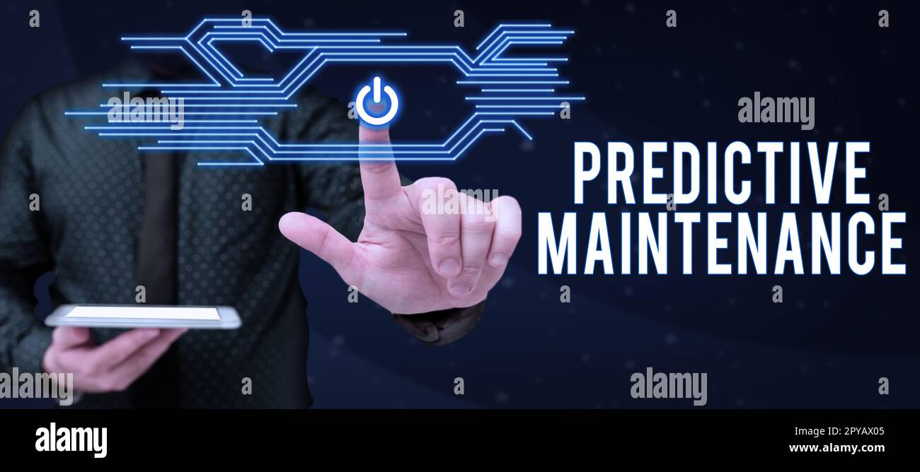 Inspiration showing sign Predictive Maintenance. Conceptual photo ...