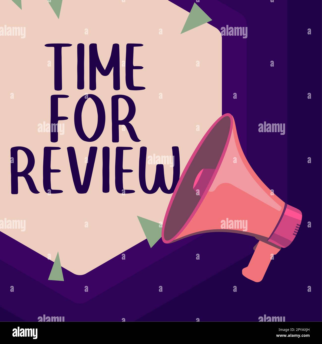 Text caption presenting Time For Review. Business overview Evaluation ...