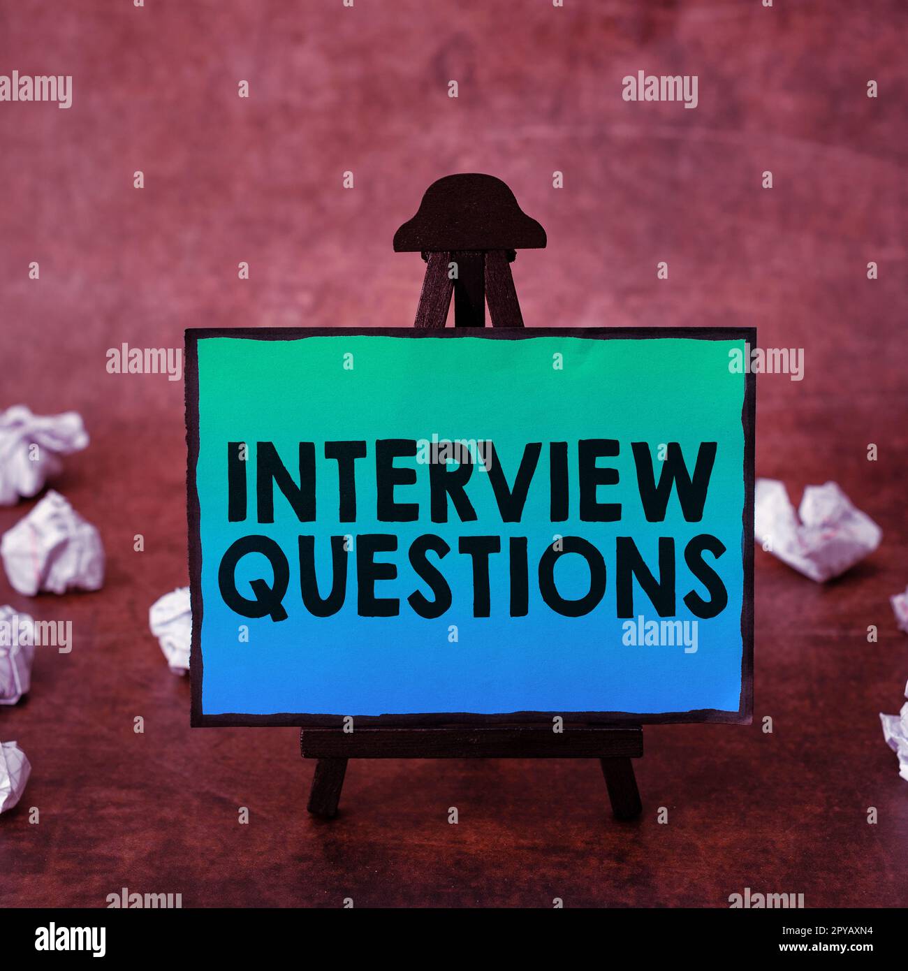 Conceptual display Interview Questions. Conceptual photo Typical topic ...