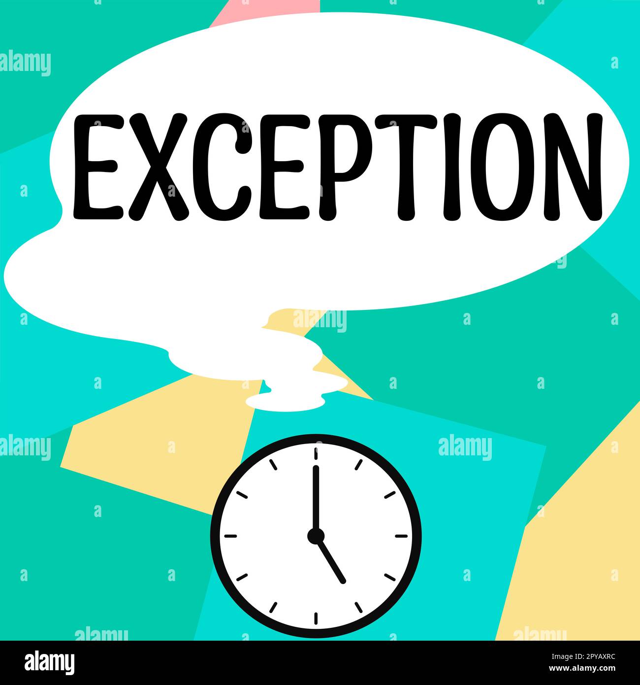 Conceptual display Exception. Concept meaning person or thing that is ...