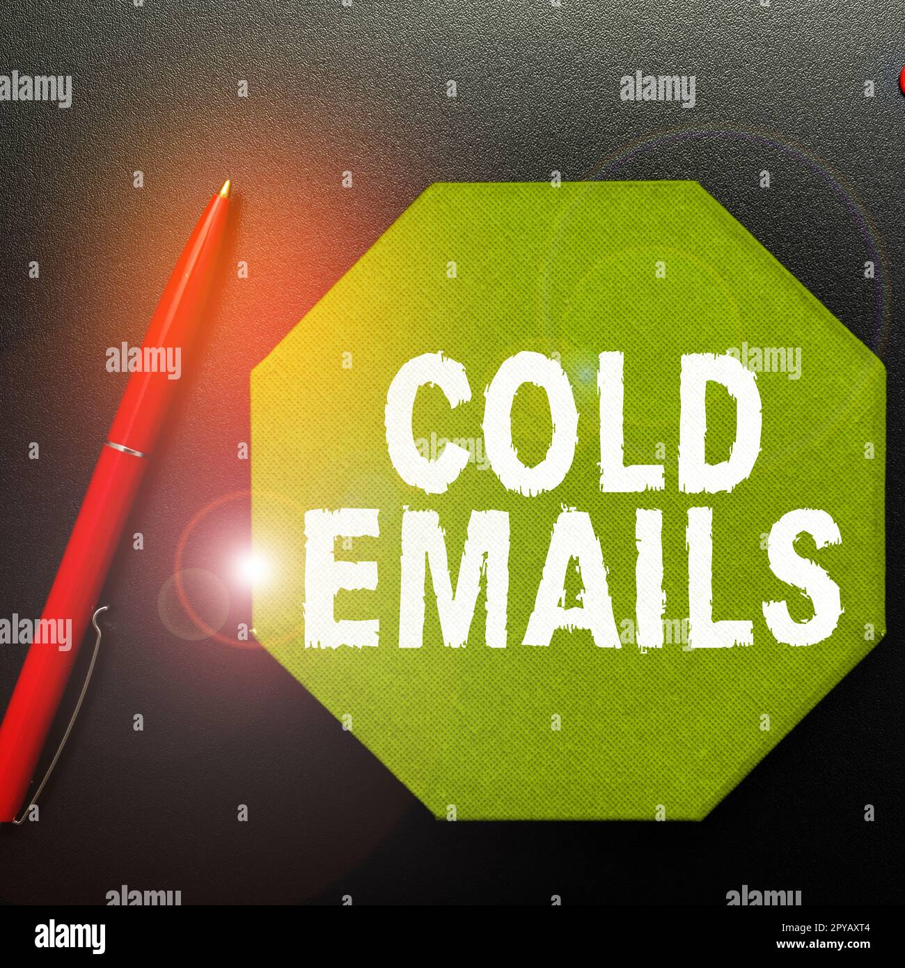 Hand writing sign Cold Emails. Business idea unsolicited email sent to ...