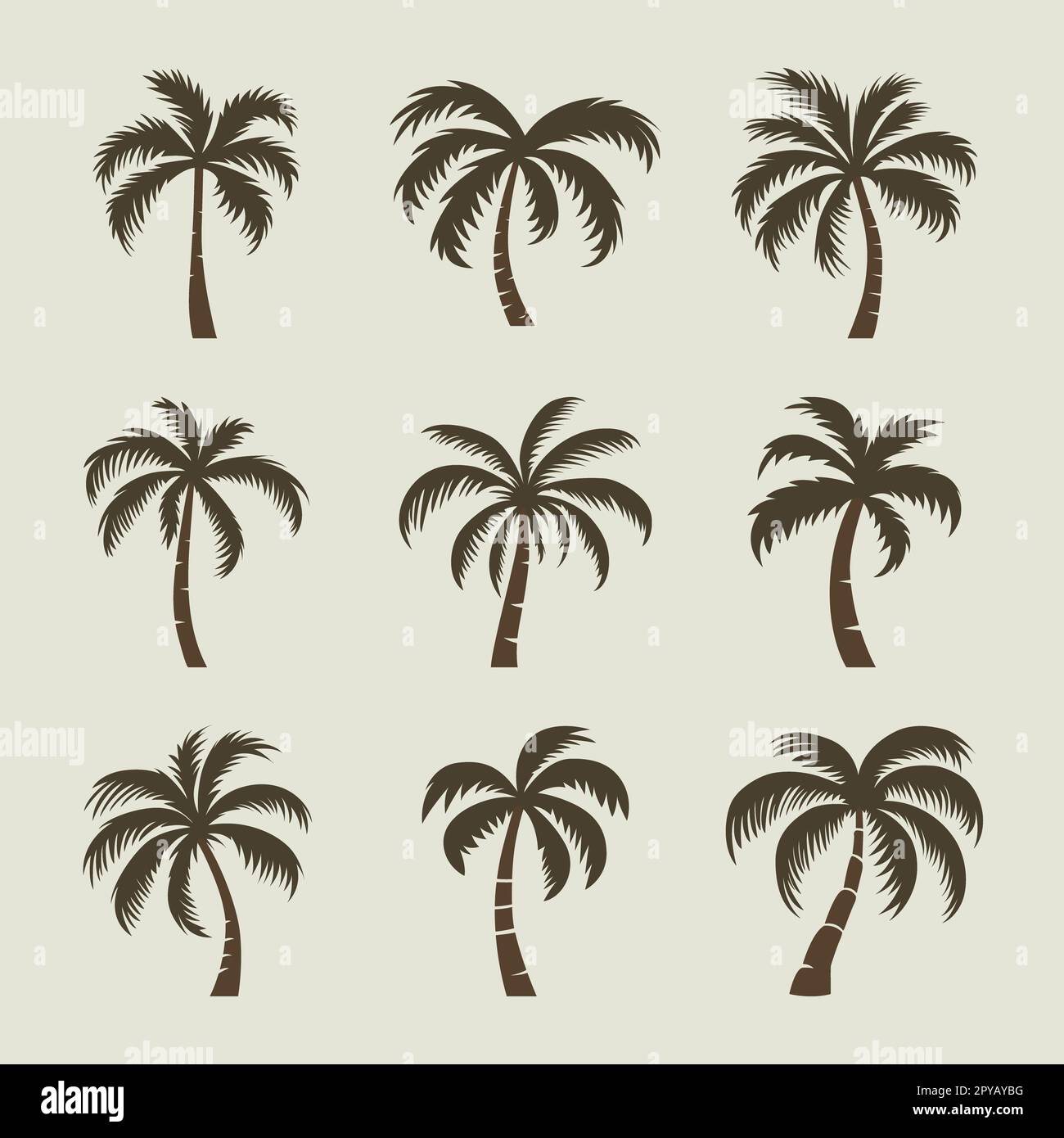 Palm Tree Trunk Template