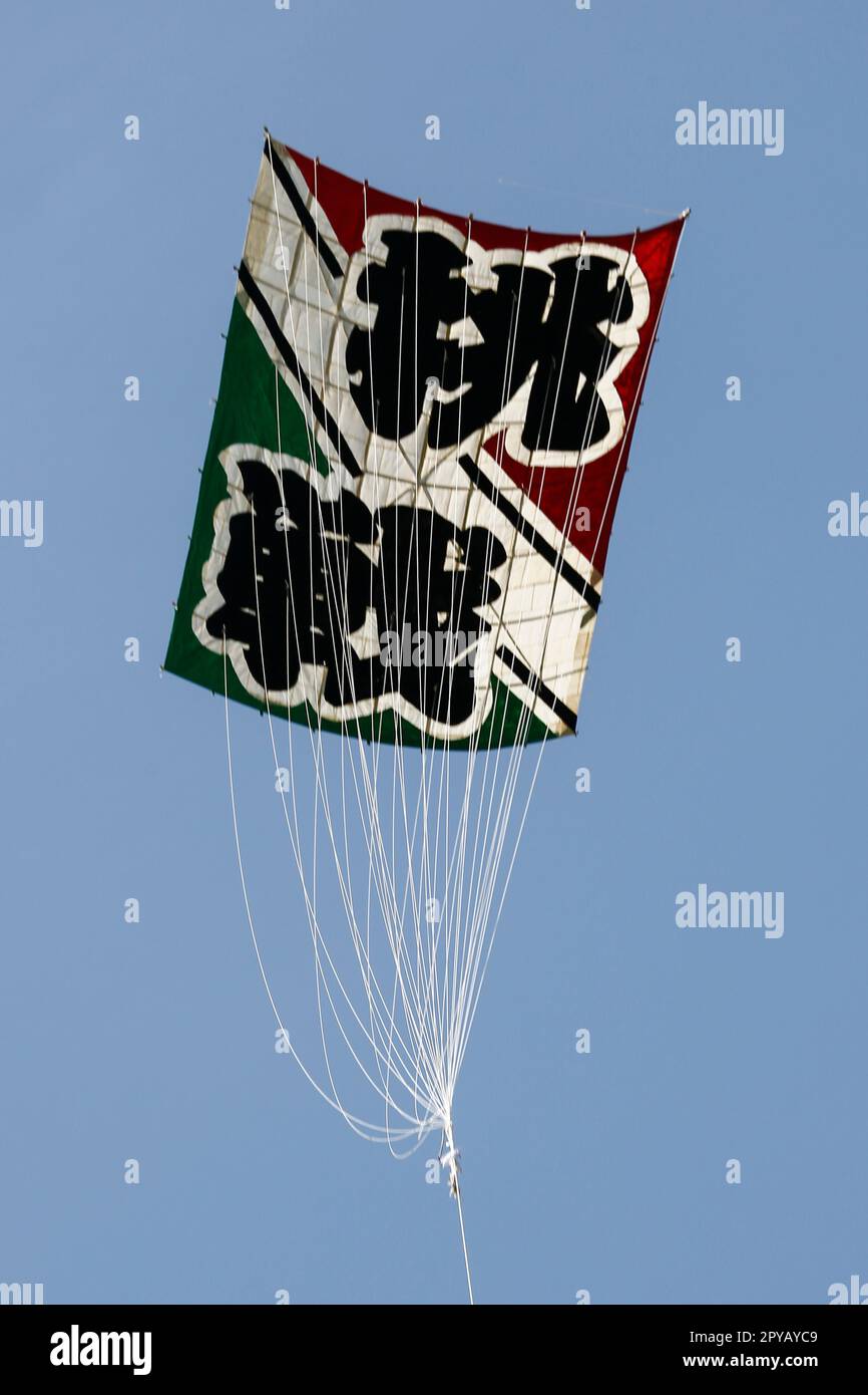 Saitama, Japan. May 3, 2023, Saitama, Japan: A giant kite soars during ...