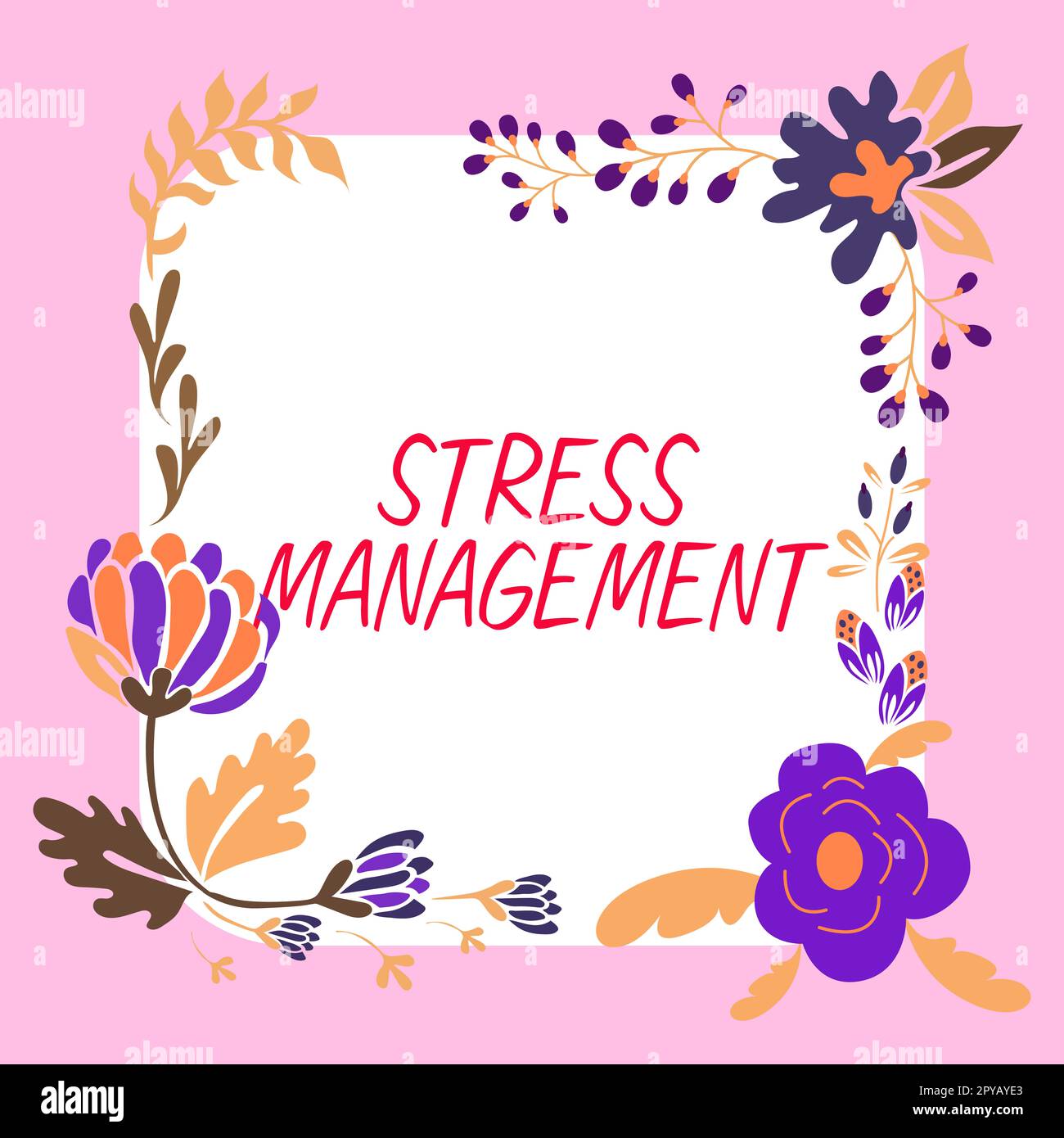 Text showing inspiration Stress Management. Business concept learning ...