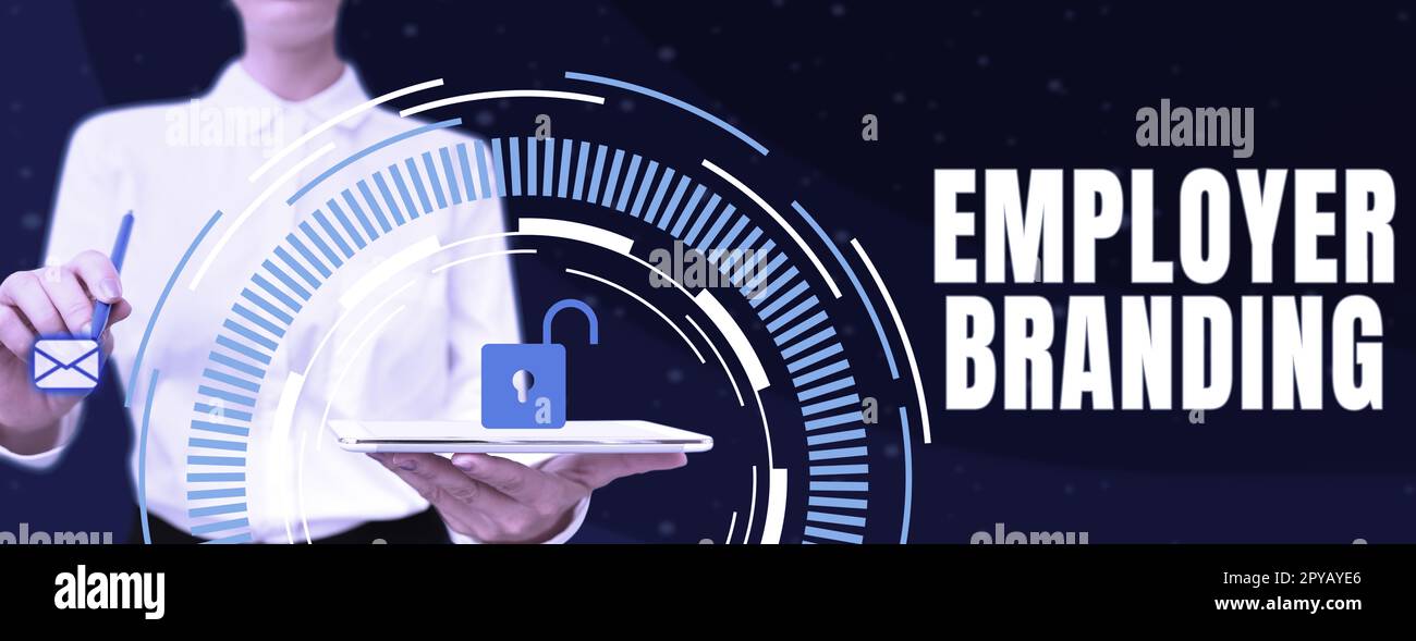 Conceptual caption Employer Branding. Business overview Process of ... Conceptual caption Employer Branding. Business overview Process of ...