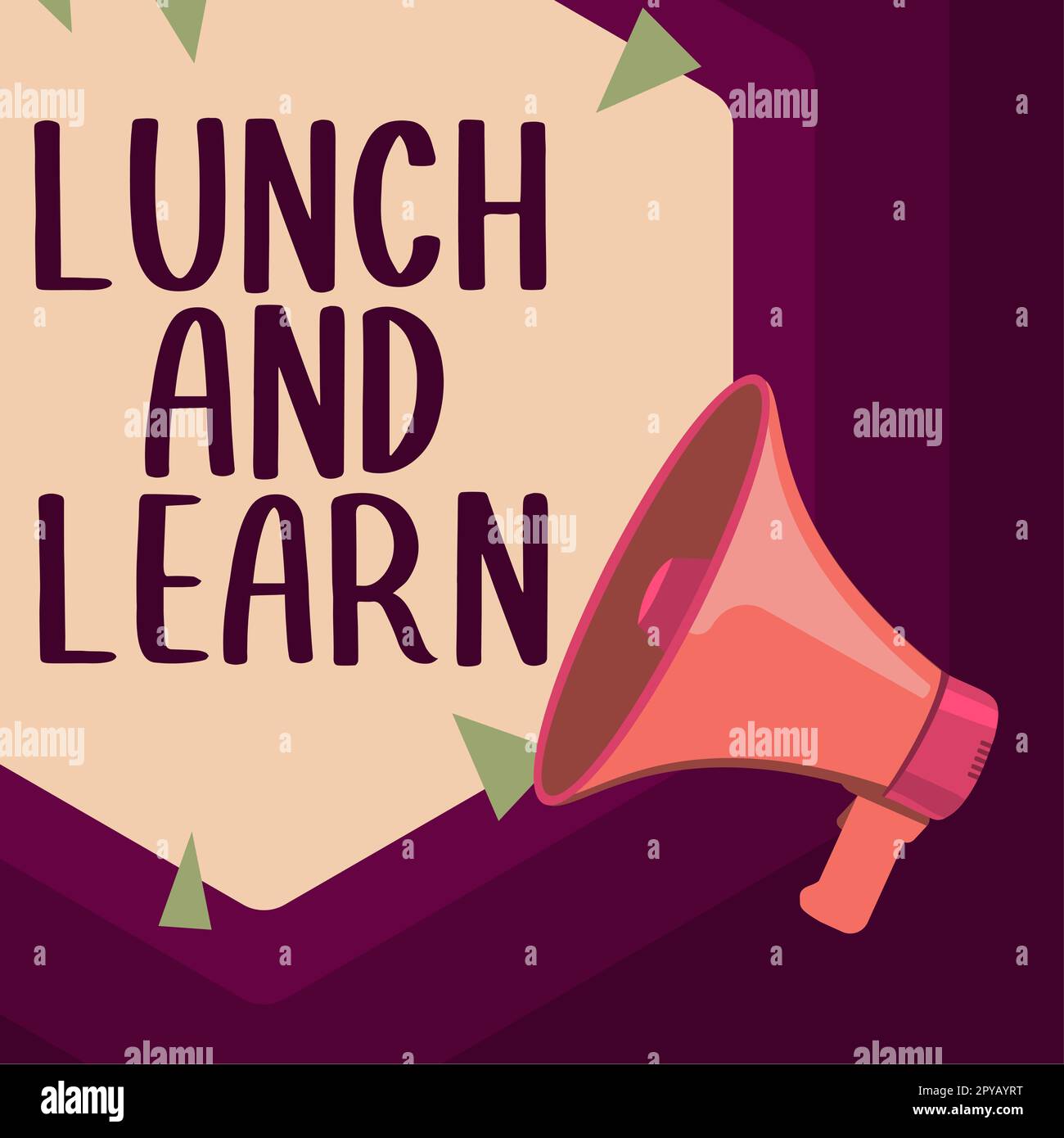 Conceptual caption Lunch And Learn. Internet Concept Have meal and ... Conceptual caption Lunch And Learn. Internet Concept Have meal and ...