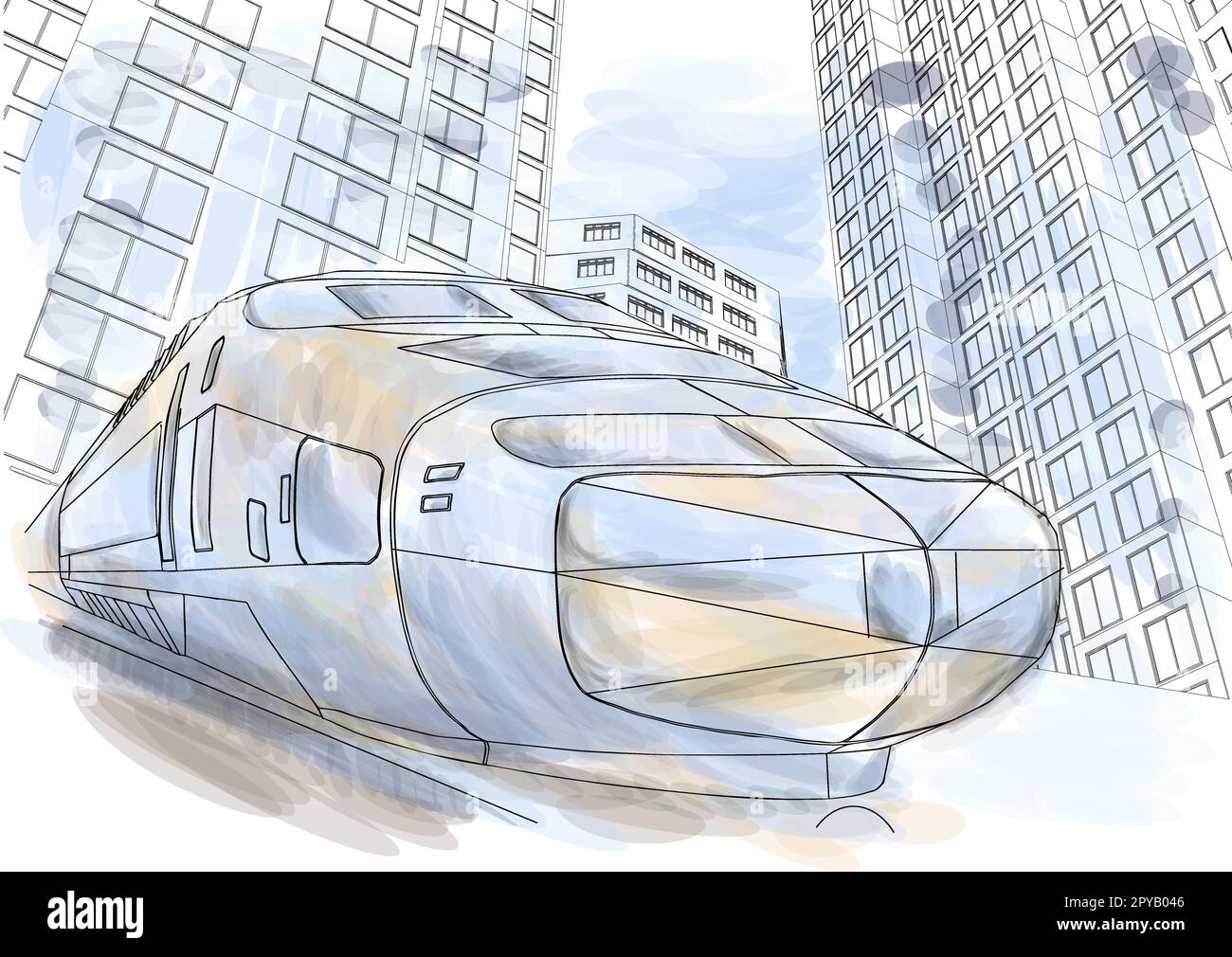 Abstract train hi-res stock photography and images - Alamy