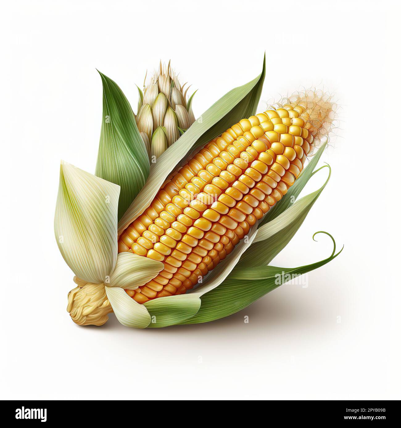 Corn growth stages Cut Out Stock Images & Pictures - Alamy