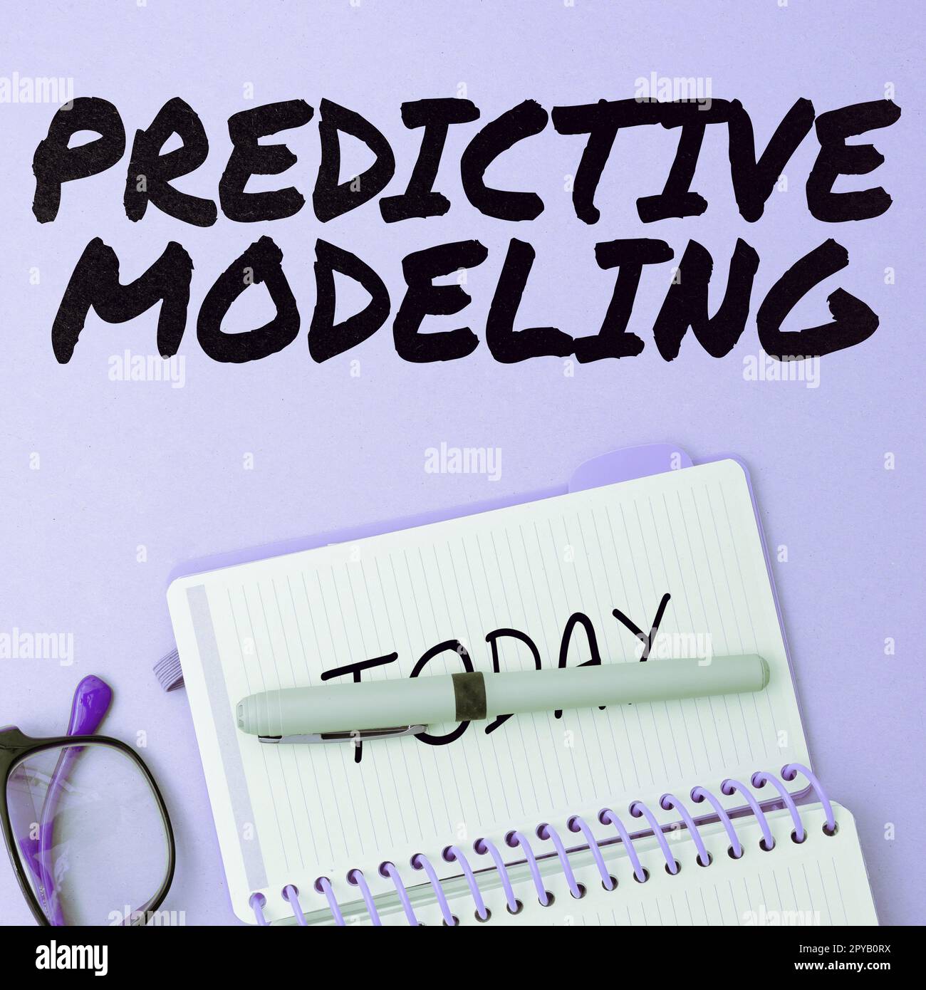 Text showing inspiration Predictive Modeling, Word Written on ... Text showing inspiration Predictive Modeling, Word Written on ...