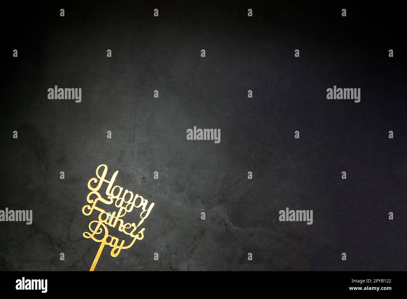 Happy Fathers Day concept. Gold shiny Letters with text Happy Father's ...