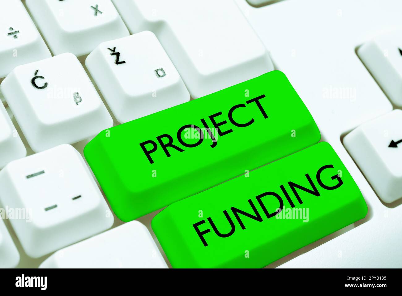 Conceptual display Project Funding. Business showcase paying for start ...