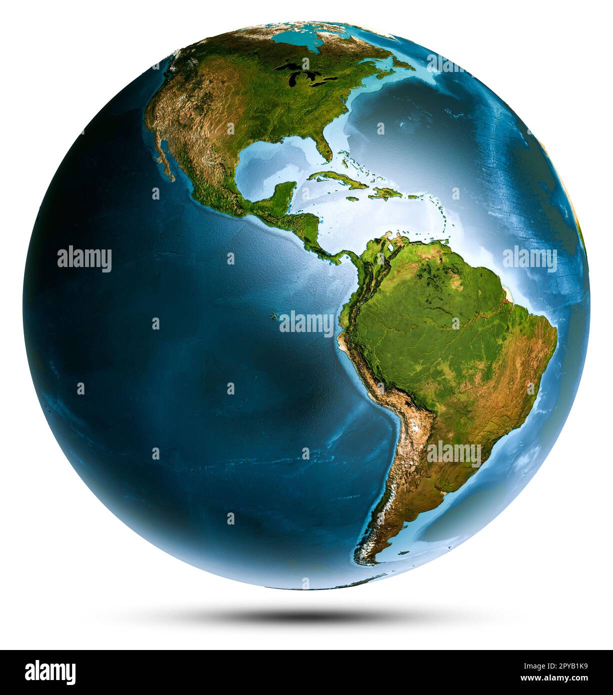 Planet Earth globe world. Elements of this image furnished by NASA. 3d ...