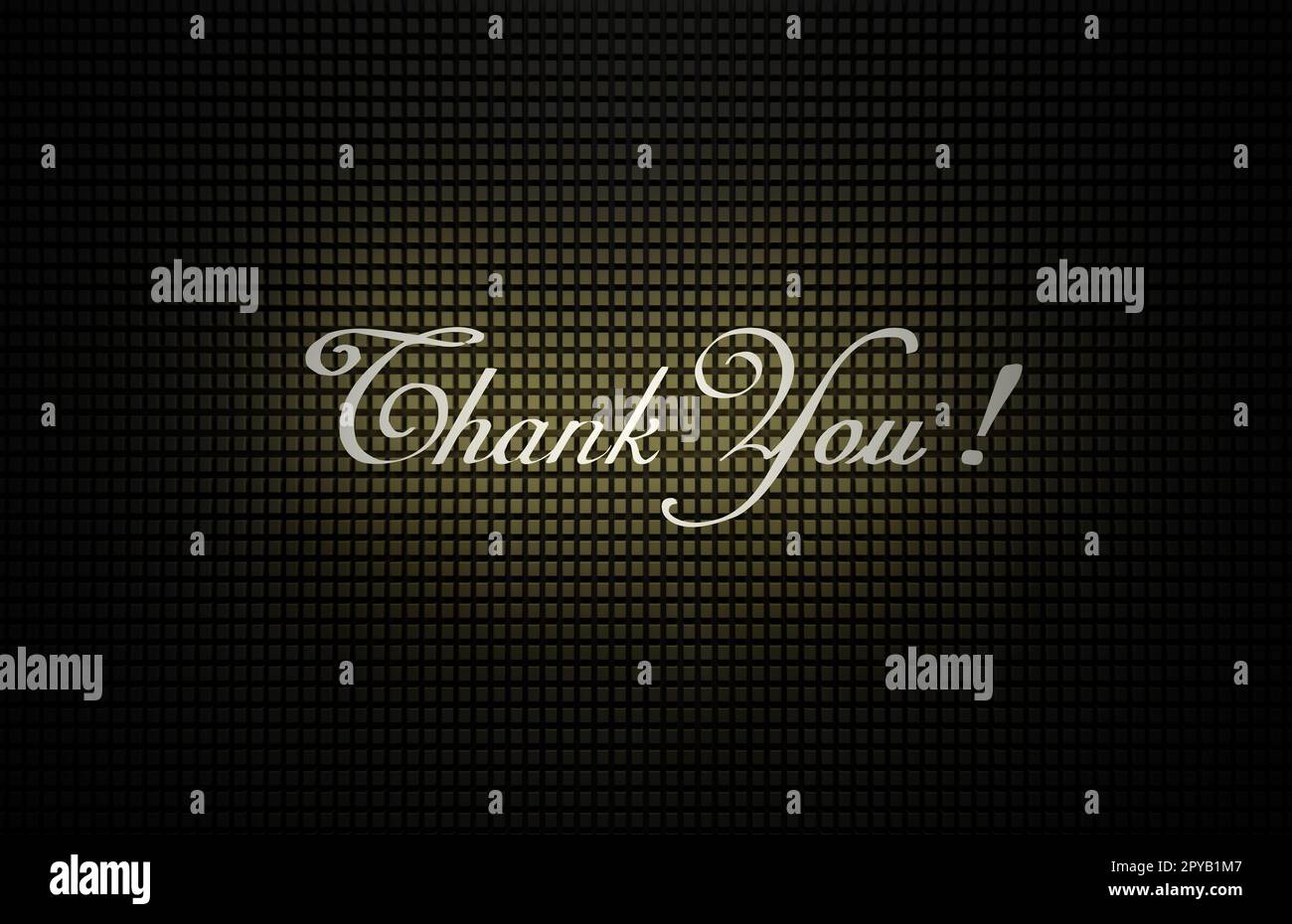 Abstract modern background with Thank You text Stock Photo - Alamy