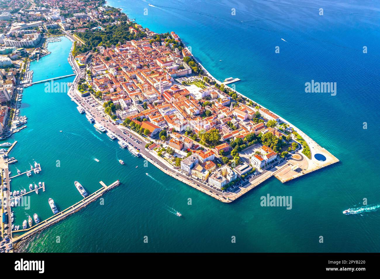 City zadar waterfront croatia hi-res stock photography and images - Alamy