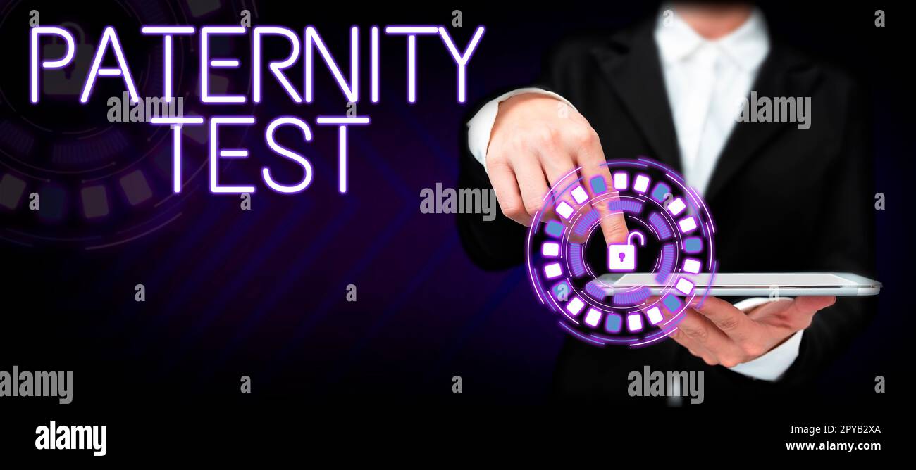 Inspiration showing sign Paternity Test. Business overview a test of ...