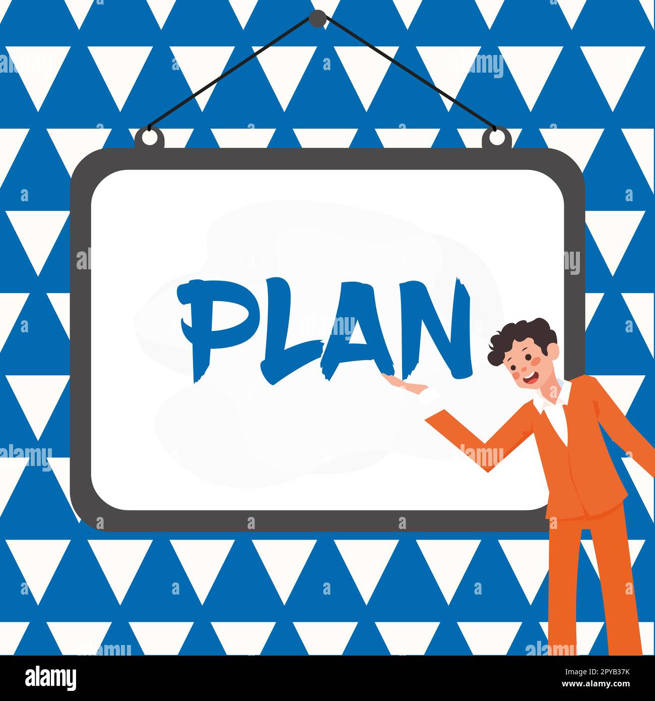 Conceptual caption Plan. Business approach Start of a detailed proposal ...