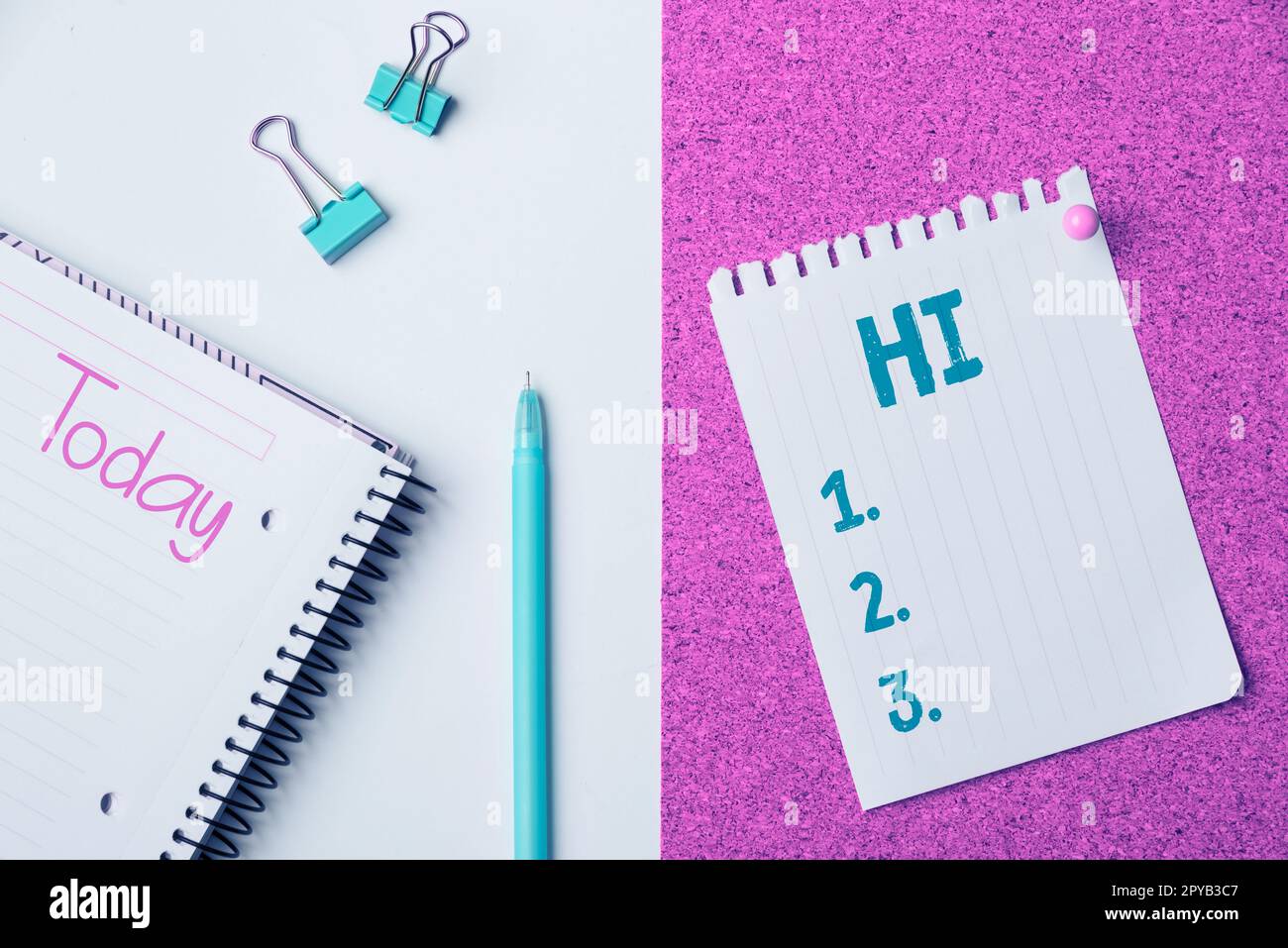 Sign displaying Hi. Business approach used as a greeting or to begin a ...