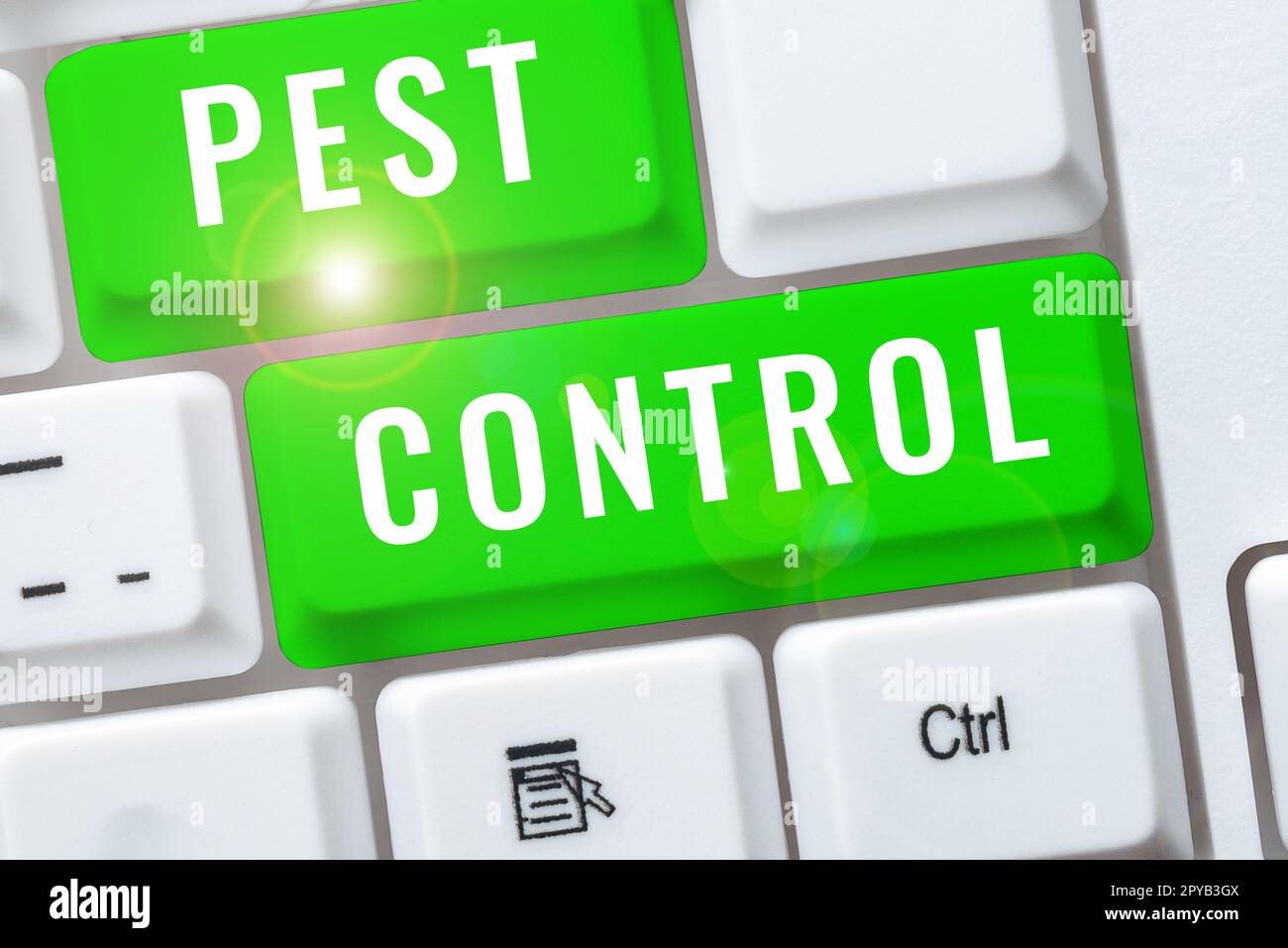 Hand writing sign Pest Control. Internet Concept Killing destructive ...