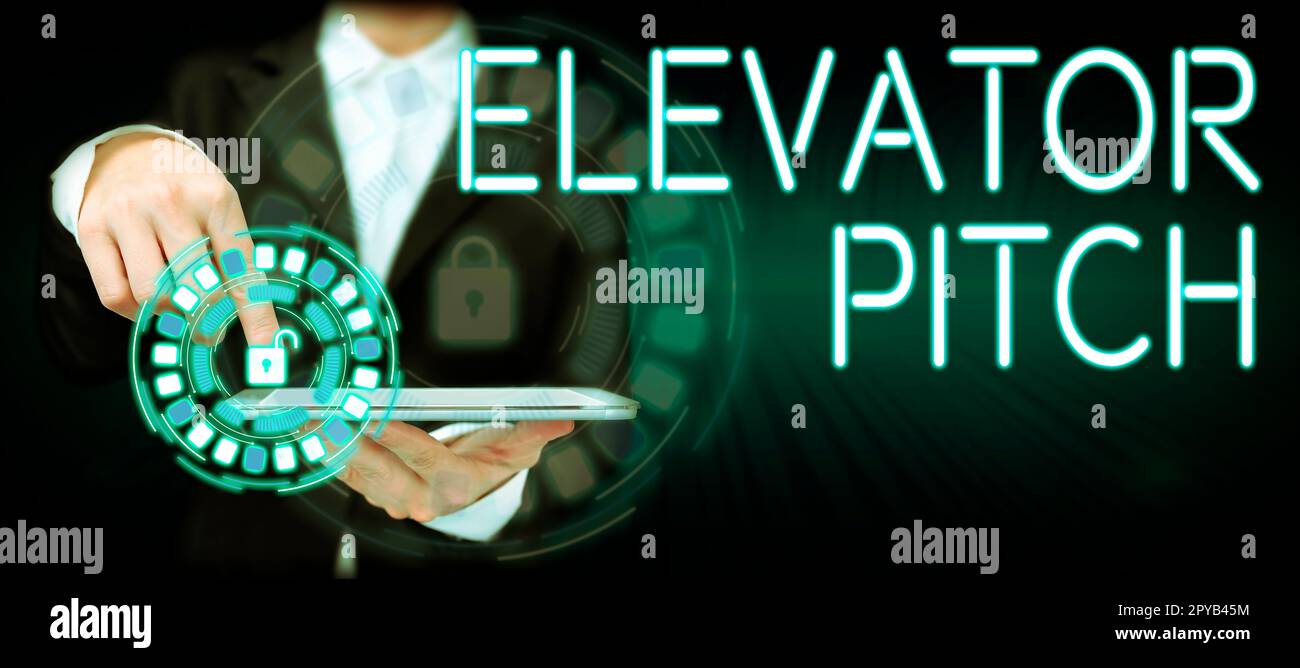 Writing displaying text Elevator Pitch. Business overview A persuasive ... Writing displaying text Elevator Pitch. Business overview A persuasive ...