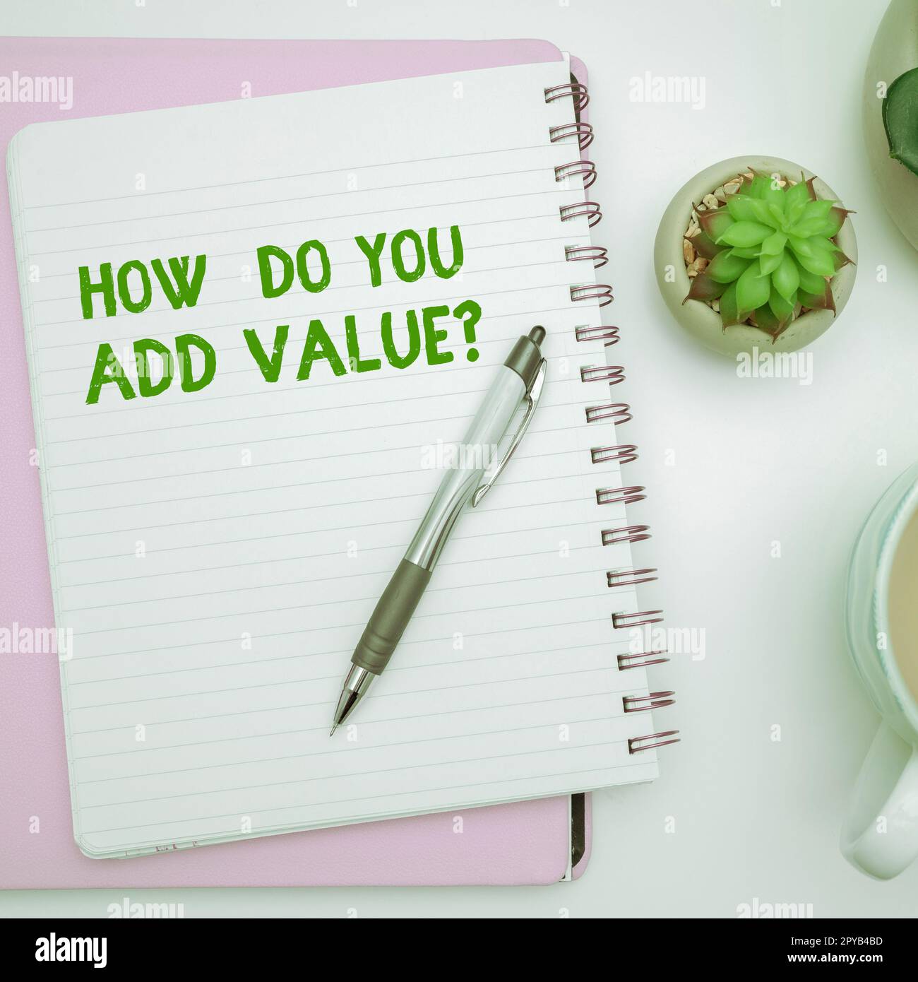 Sign displaying How Do You Add Value. Conceptual photo Bring business ...
