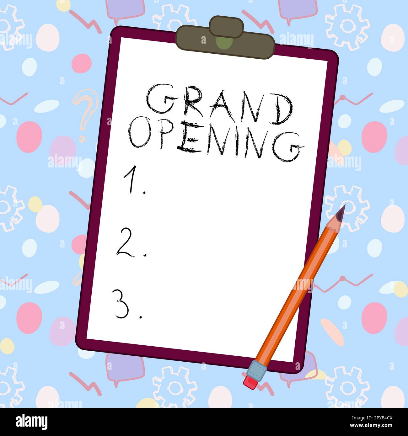 Text showing inspiration Grand Opening. Business idea Ribbon Cutting ...