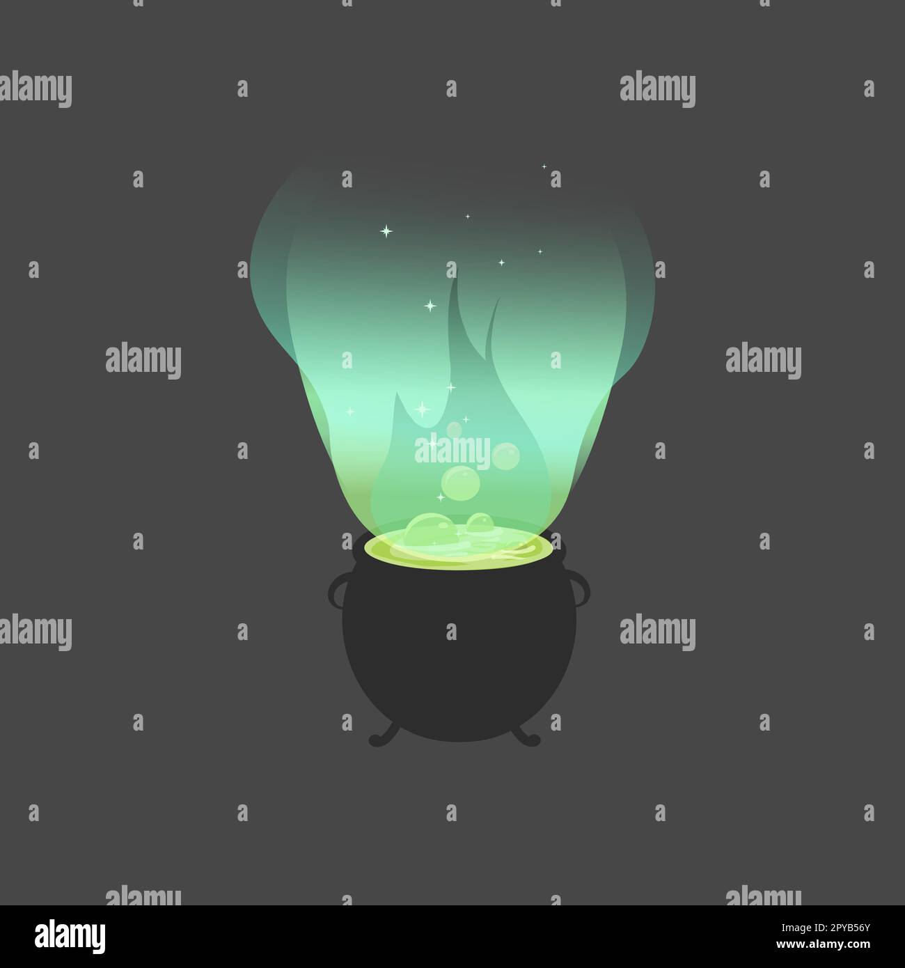 Cartoon cauldron hi-res stock photography and images - Alamy