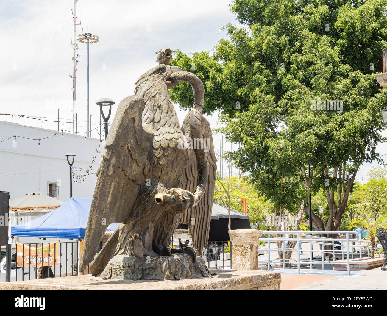 Eagle Catching Green Snake
