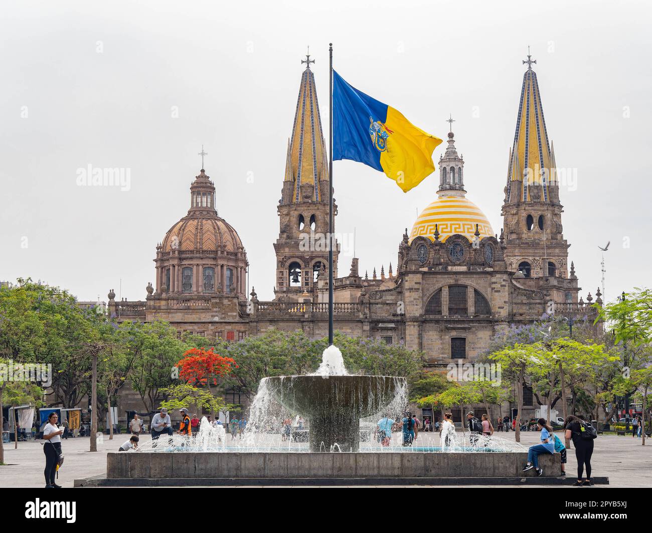 Flag of guadalajara hi-res stock photography and images - Alamy