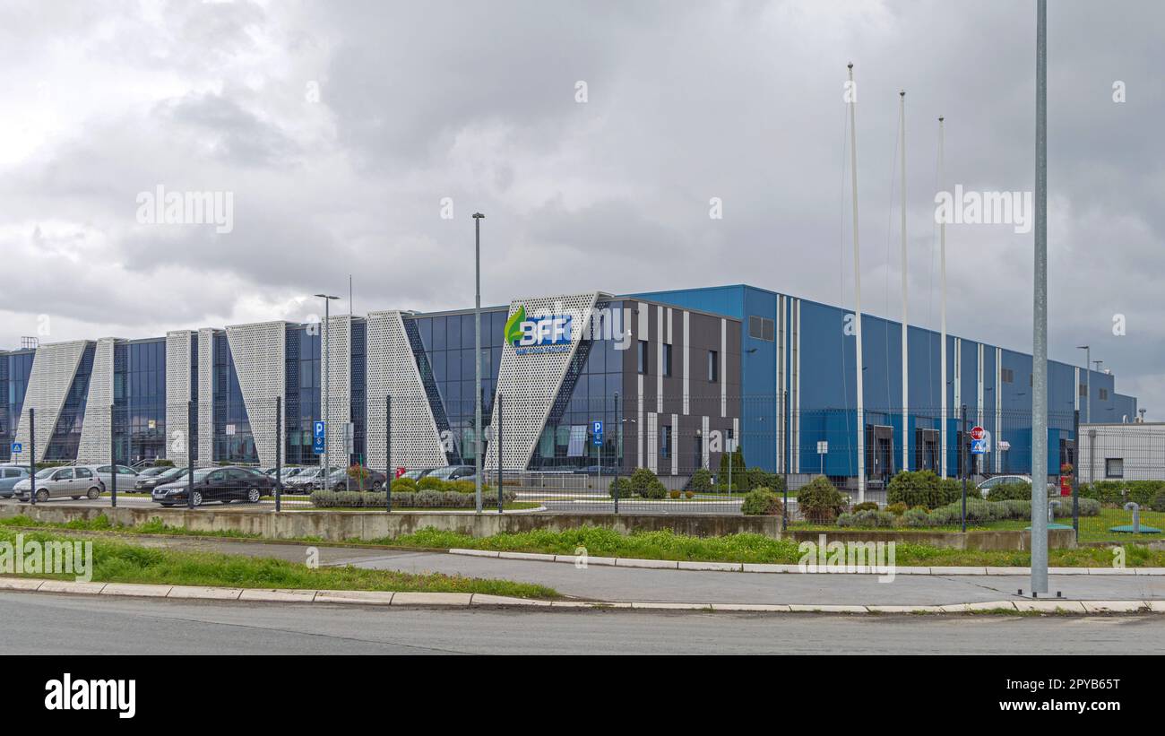 Dobanovci, Serbia - March 27, 2023: Modern New Baby Food Factory ...