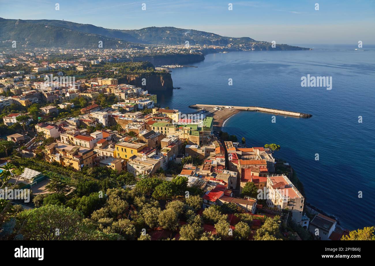 The amazing sea of Italy in the Meta area Stock Photo - Alamy