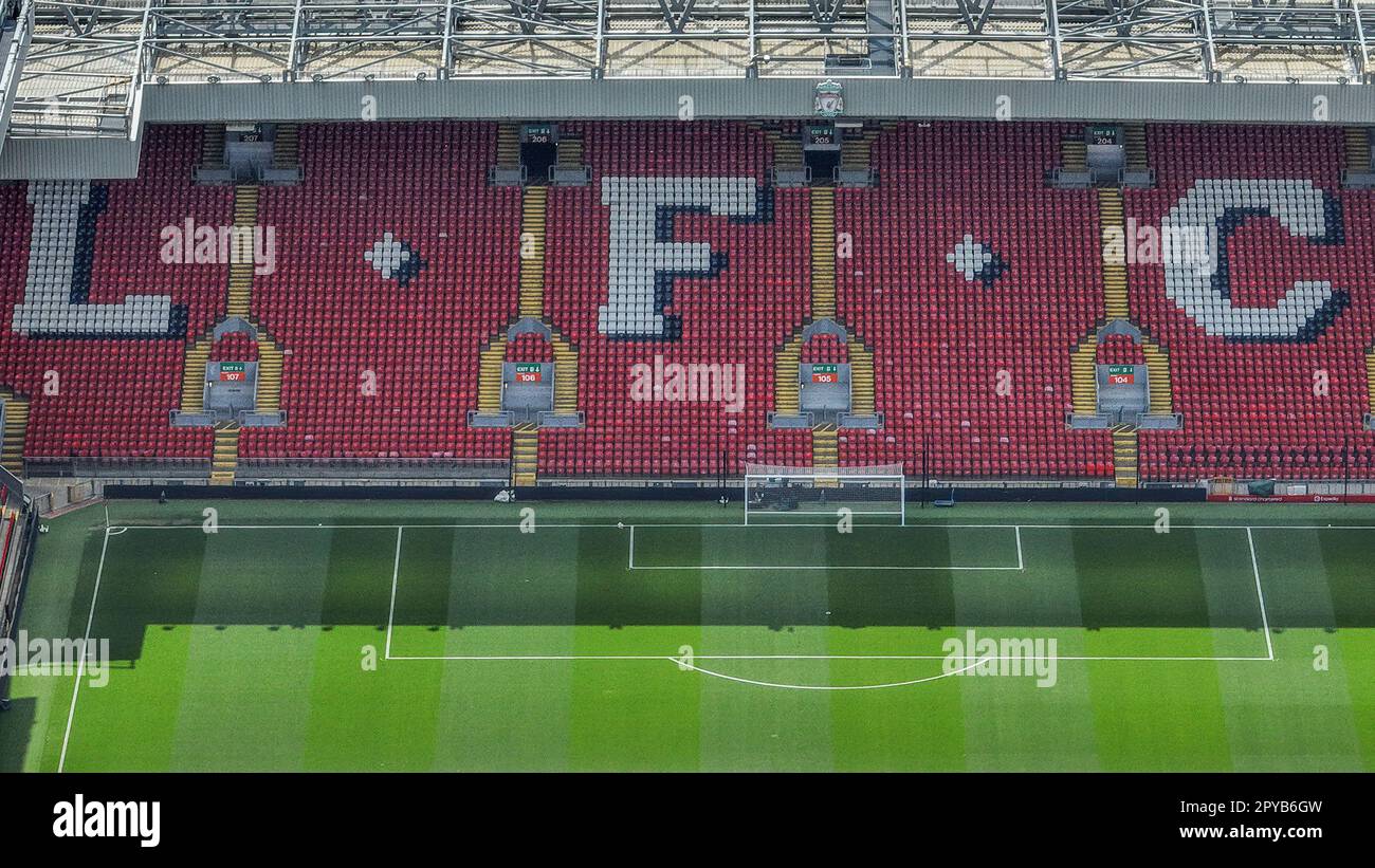 Anfield general view hi-res stock photography and images - Alamy