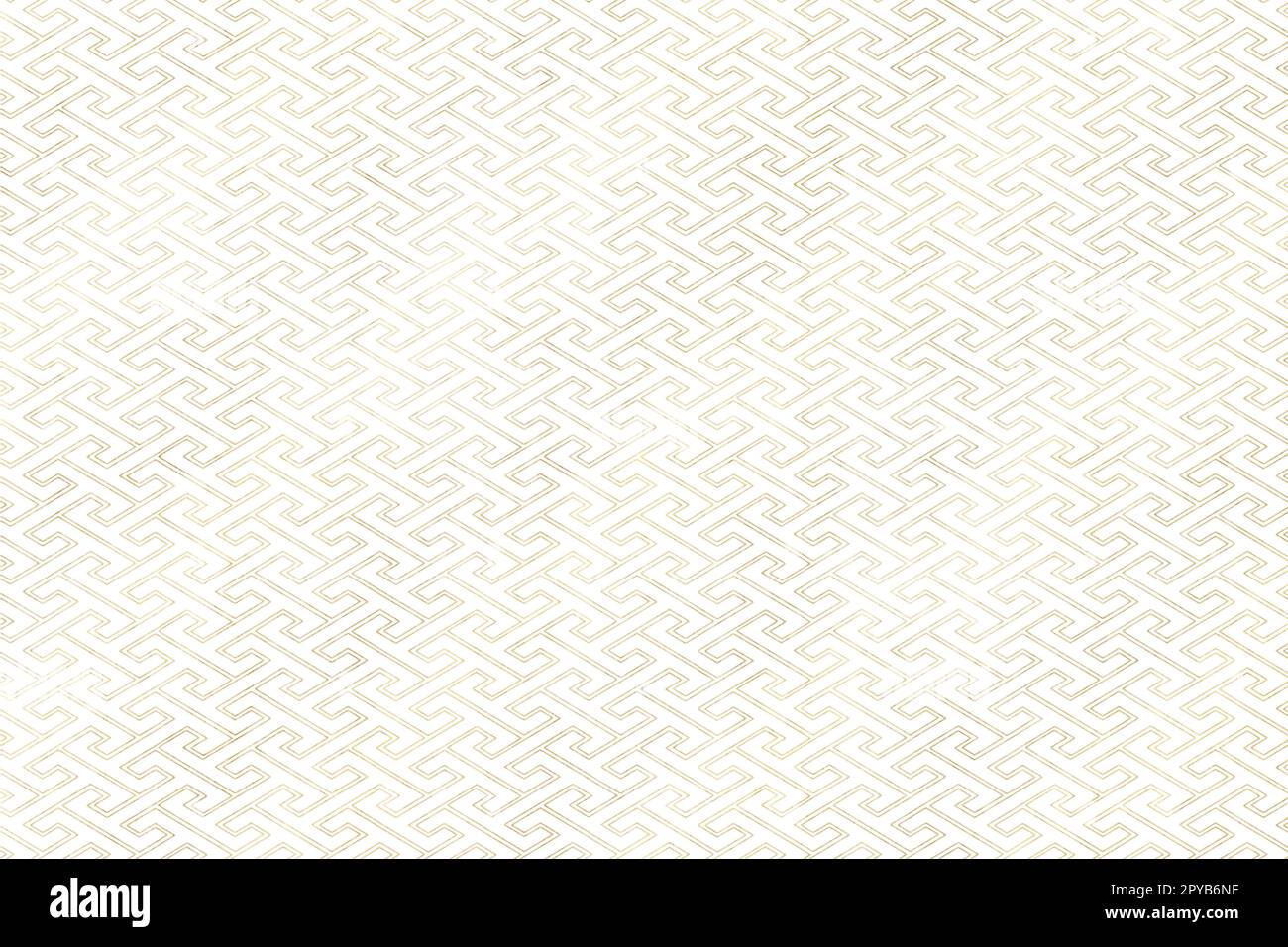 Traditional Japanese patterned(Koji-tsunagi) background with gold and ...